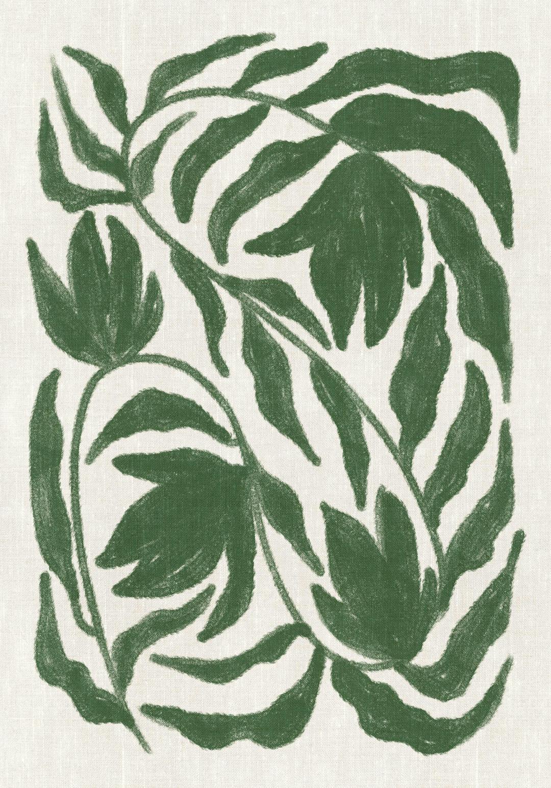 Botanical Green Print & Poster Set – Gallery Wall Art | Desenio