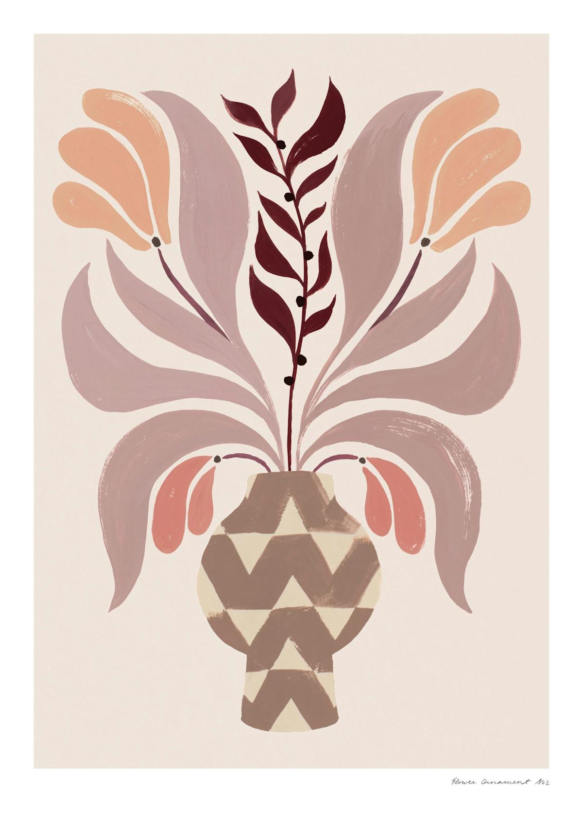 Soft Rustic Florals No2 – Rustikales Blumen-Leinwandbild | Desenio.de