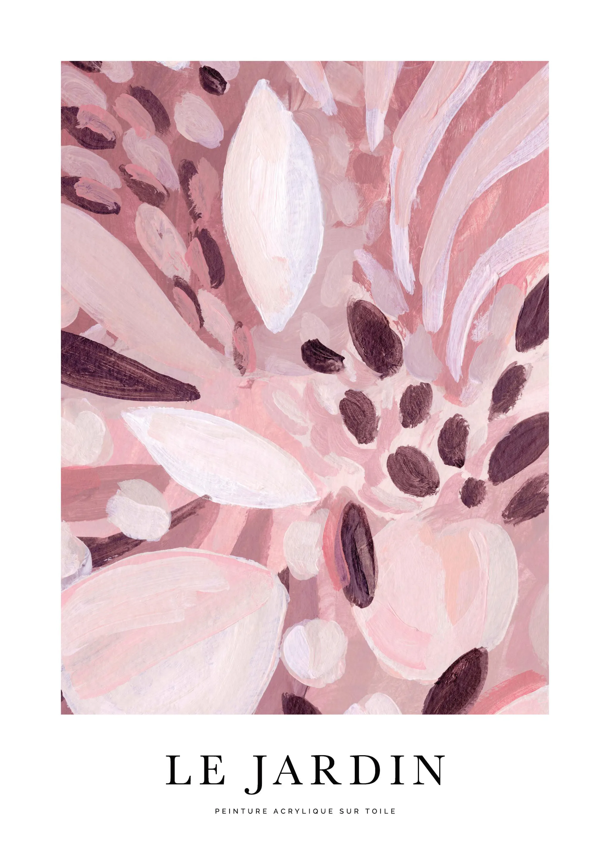 French Landscape No3 Print – Pink Landscape Poster | Desenio