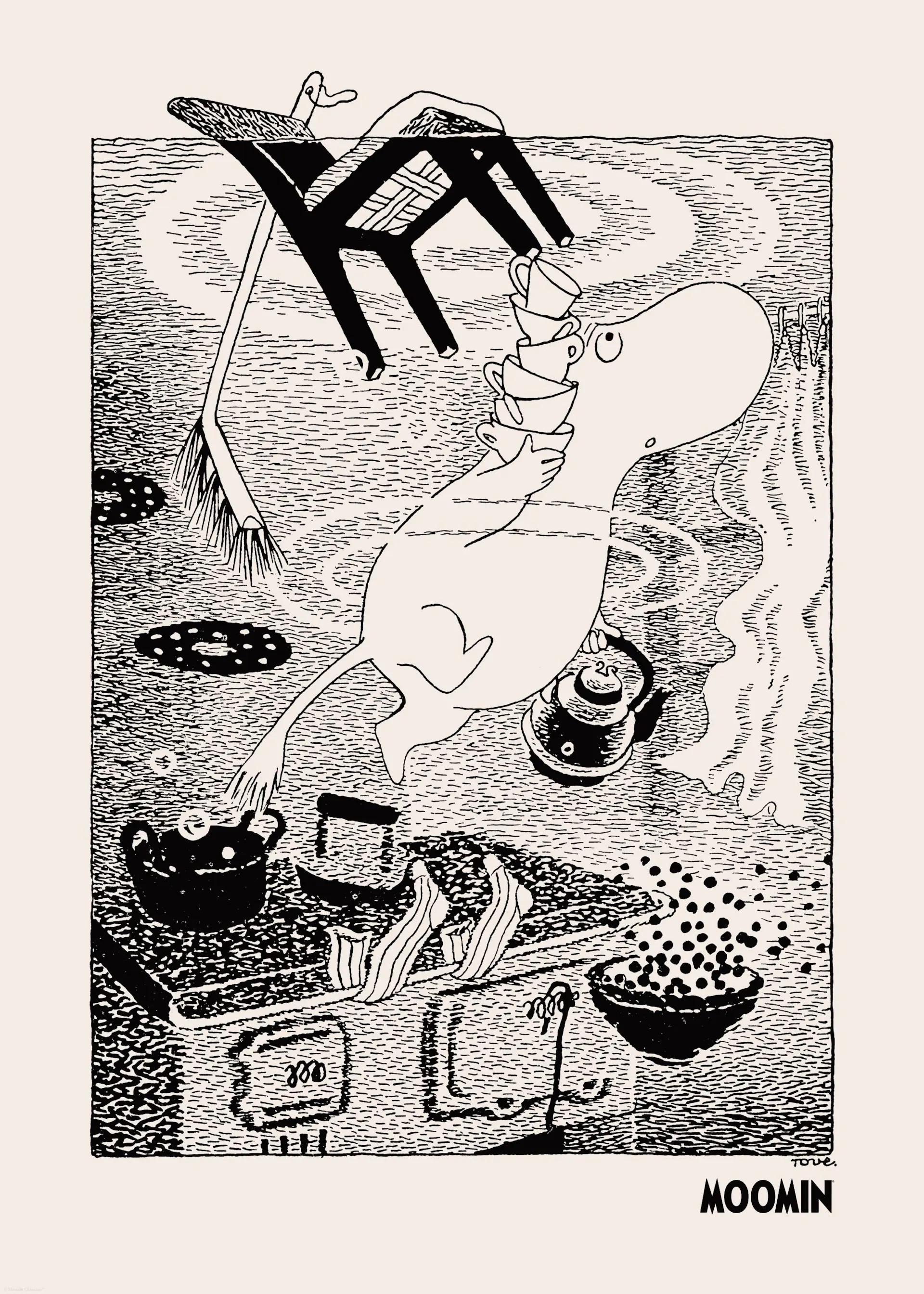 Mumin-posters | Illustrationer av karaktärer från Mumindalen - desenio.se
