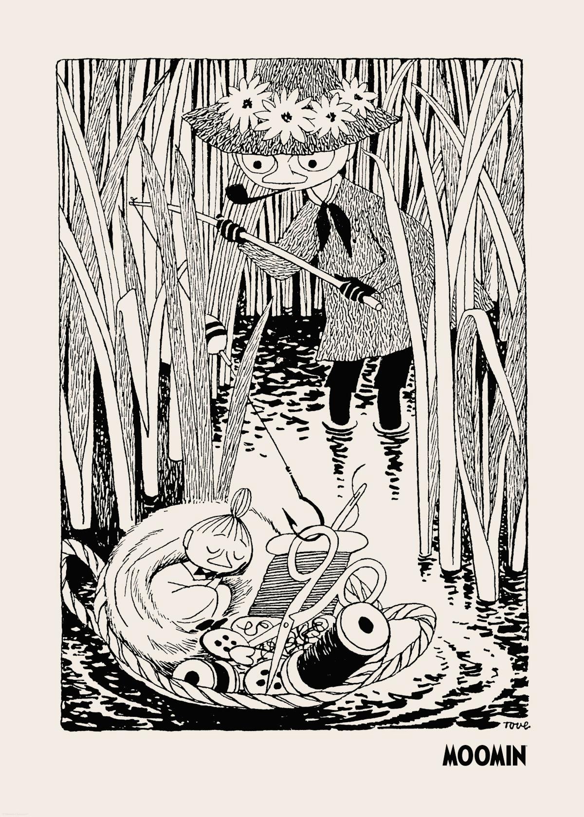Moomin - Under the Surface Print | Moomin Poster – Desenio