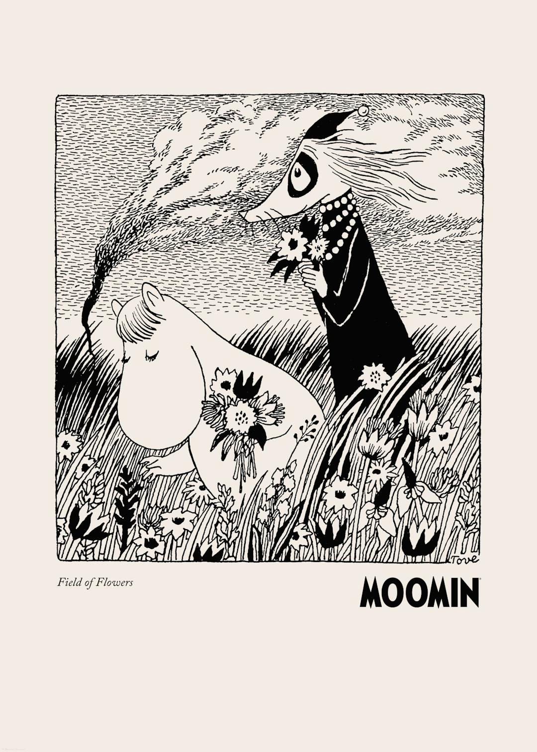 Moomin - The Journey Poster | Moomin Print by Tove Jansson | Desenio