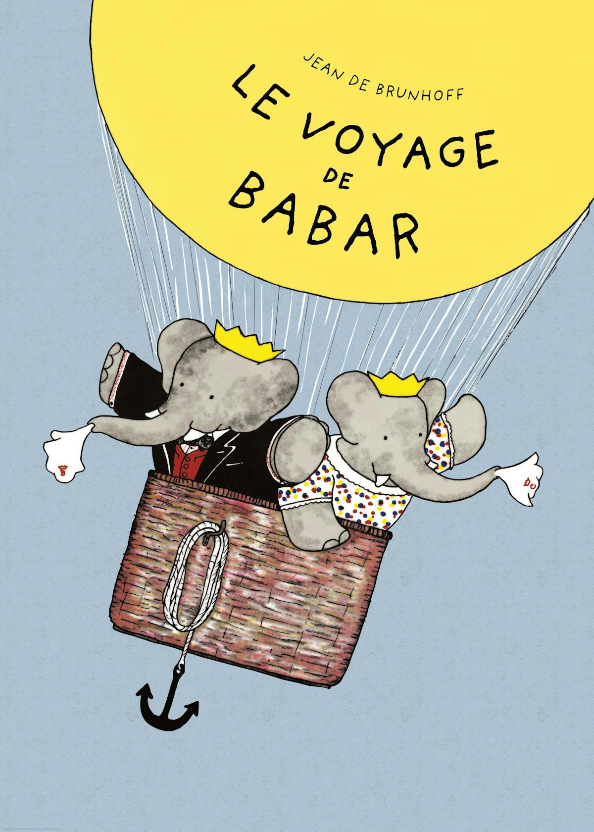 Babar - Le Petit Éléphant Poster för Barnrum | Desenio