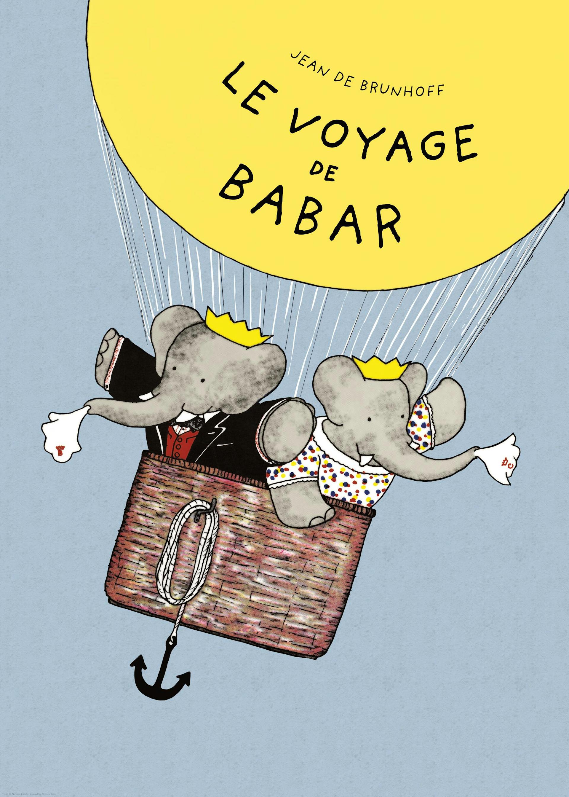 Babar - Le Petit Éléphant Poster för Barnrum | Desenio