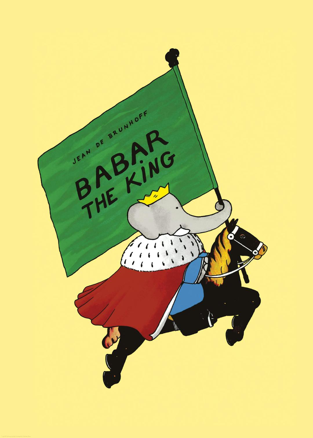 Babar - Le Petit Éléphant Poster för Barnrum | Desenio