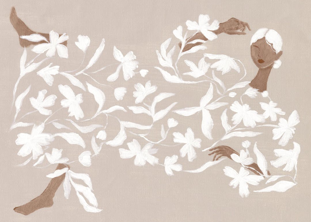 Linocut Exhibition Print – Botanical Art Poster | Desenio