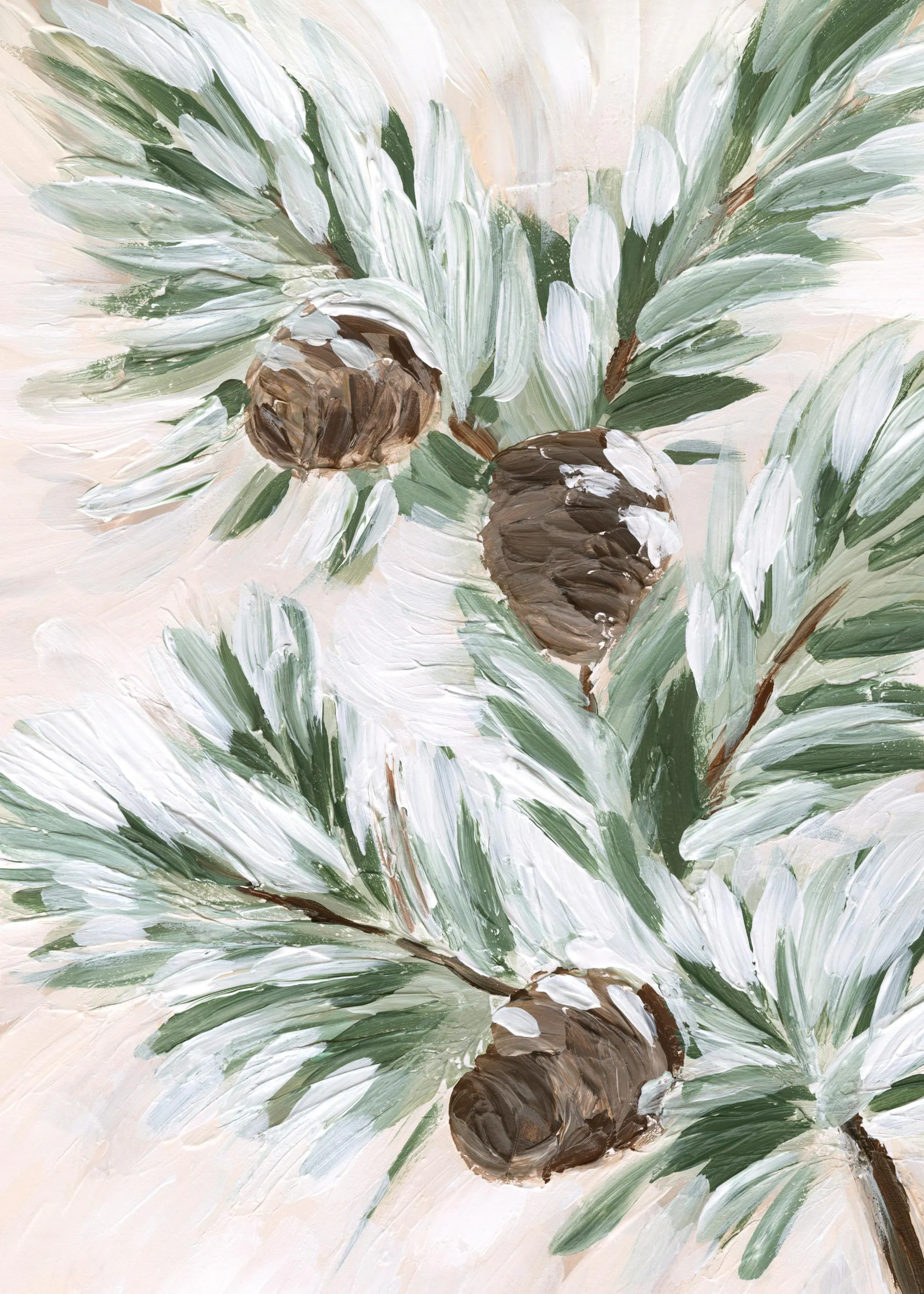 Spruce Branch Print – Winter Poster | Desenio