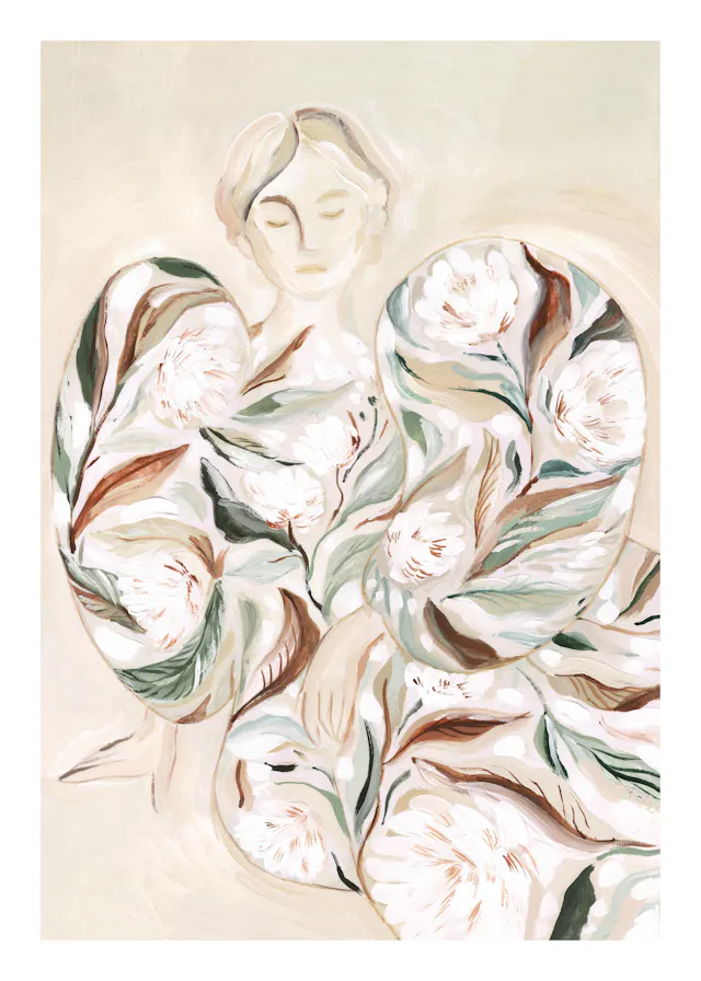 Affiche Rustic Botanicals – Art botanique rustique peint à la main ...