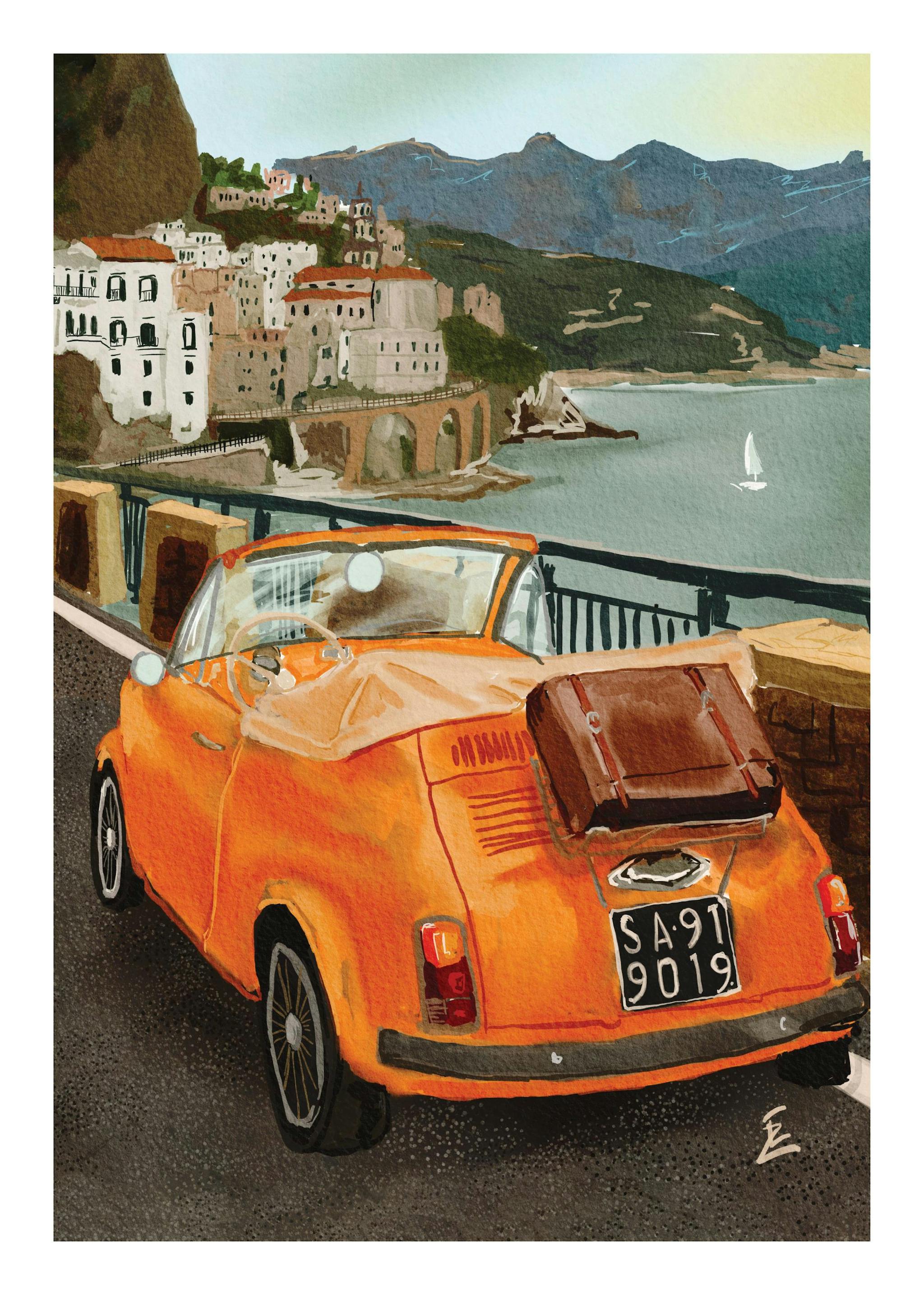 Pizza & Pasta Party Print – Italian Dining Poster | Desenio