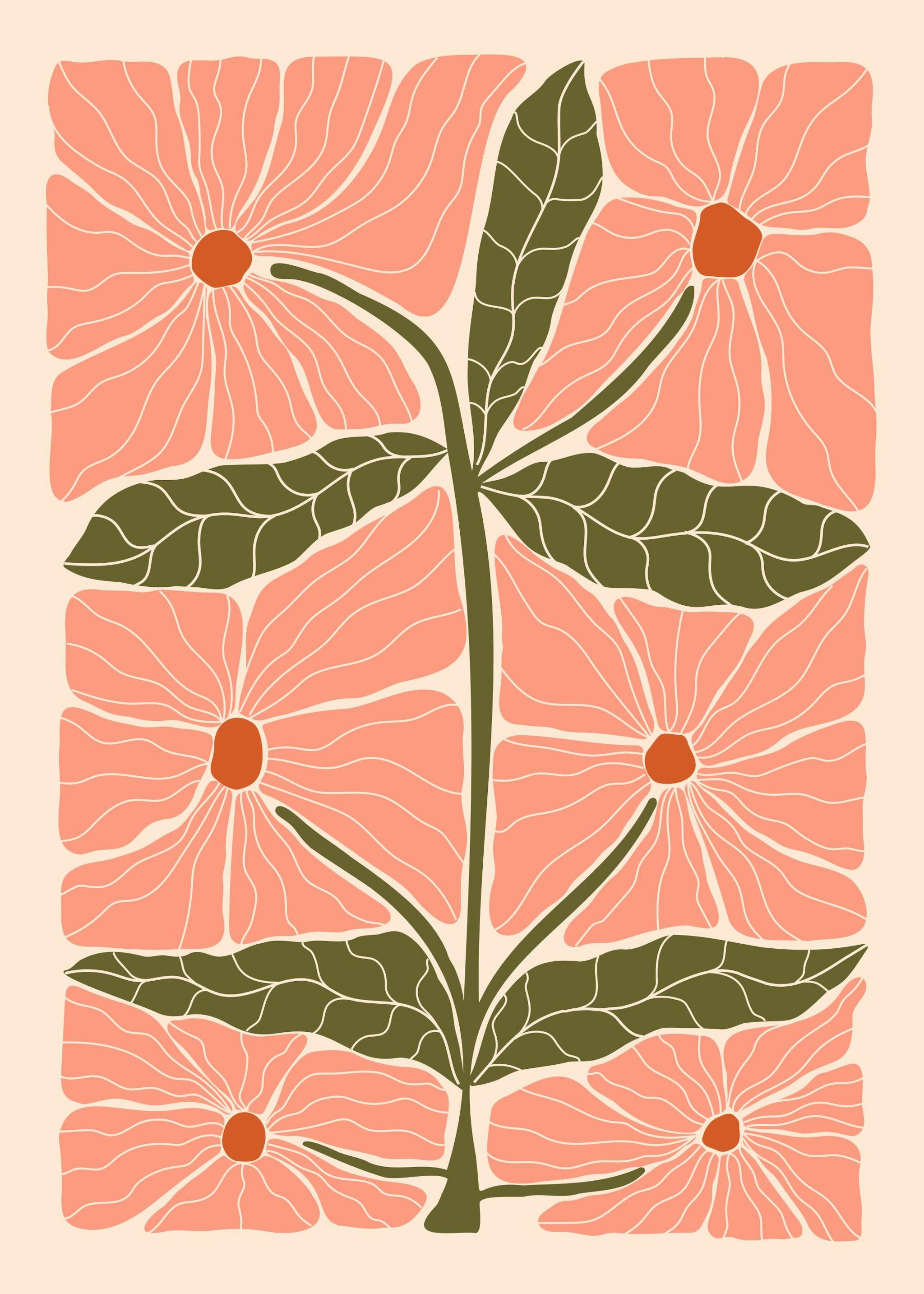 Maxime Rokus Hats Together Print – Modern Art Poster