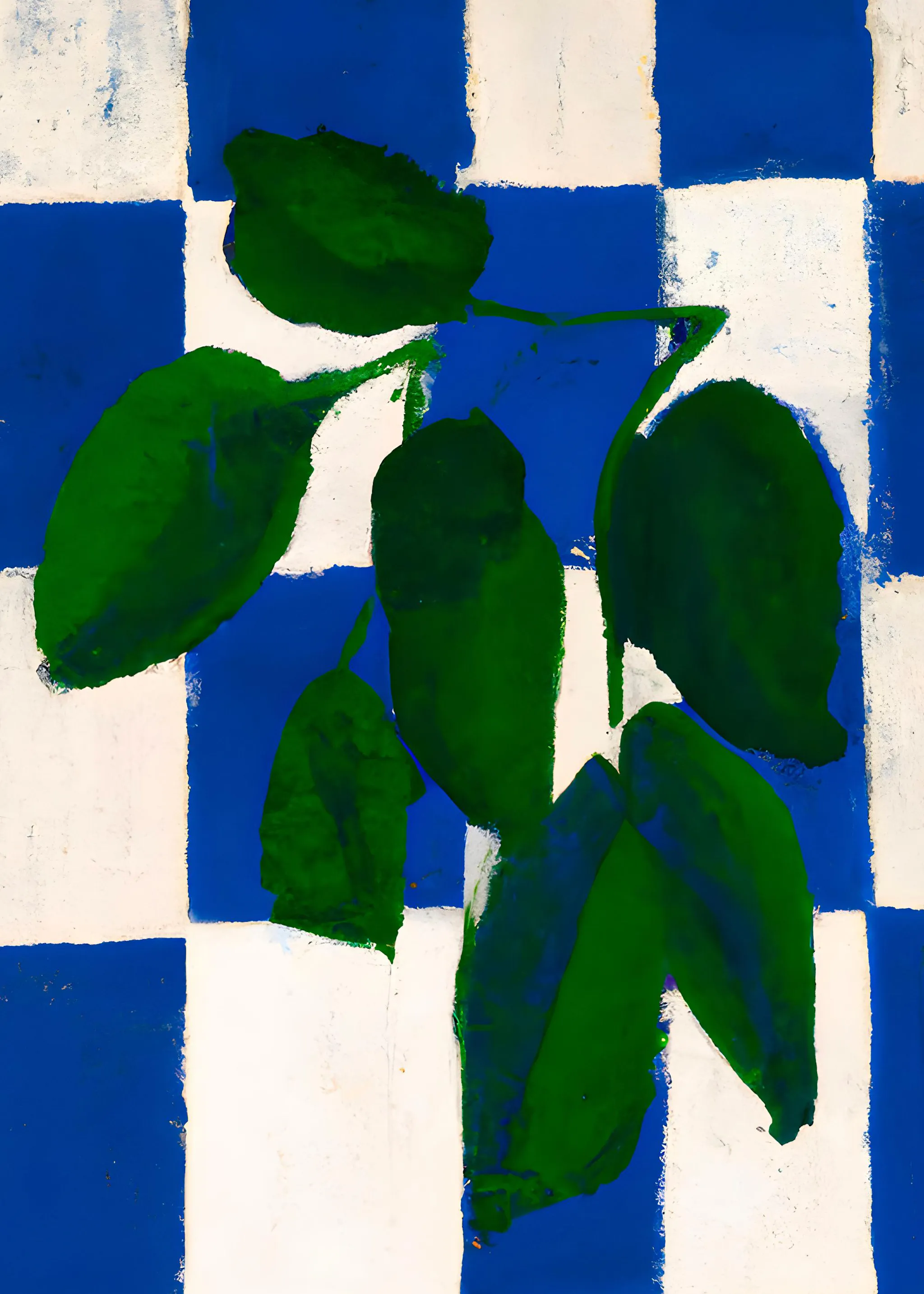 Berenice Hernandez - Azul Print | Botanical Wall Art Poster | Desenio