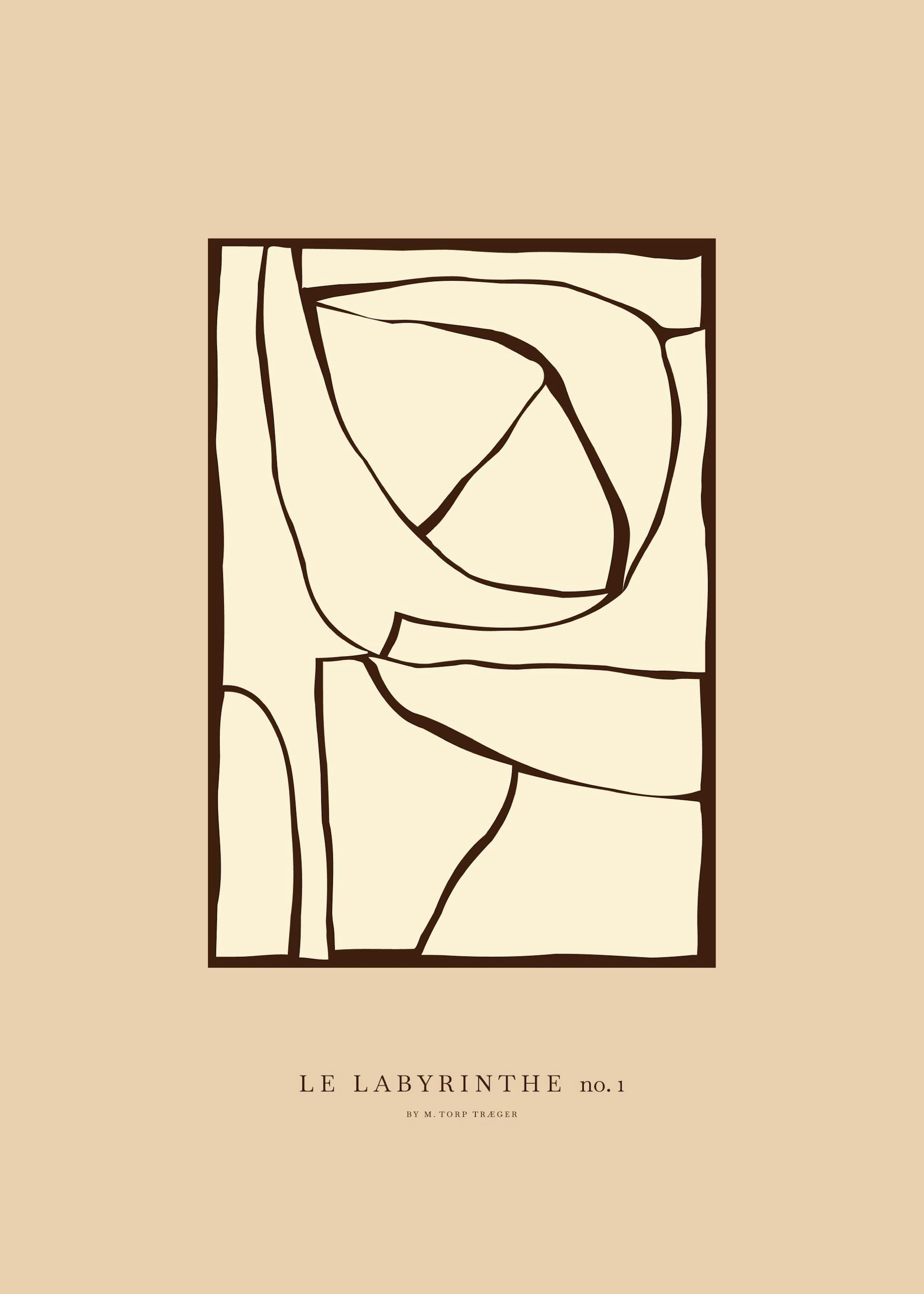 Linocut Exhibition Print – Botanical Art Poster | Desenio