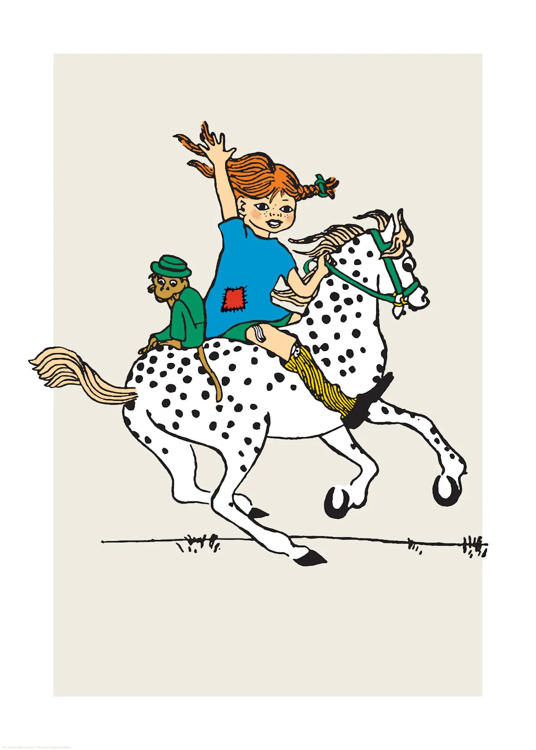 Pippi Longstocking & Astrid Lindgren's posters - Desenio.com
