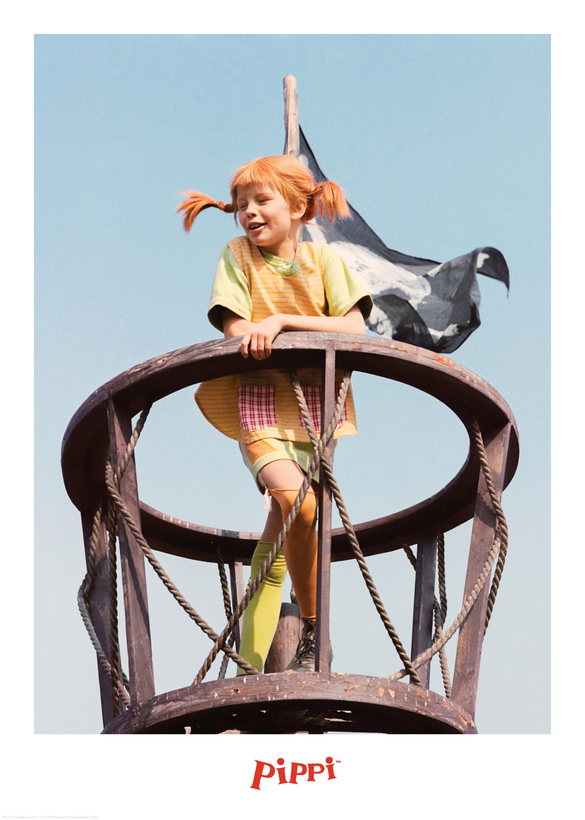 Pippi Longstocking Pirate Print