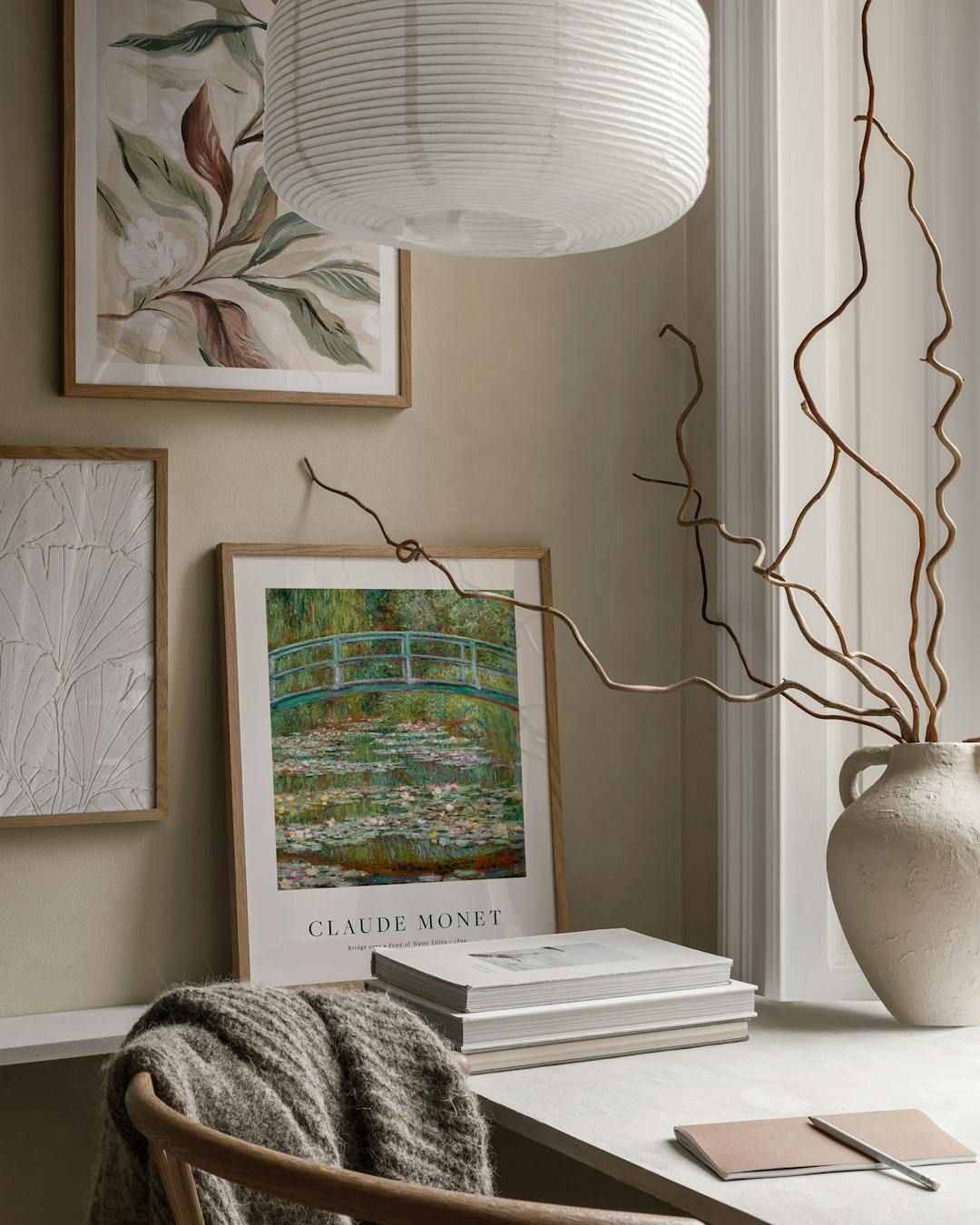 Inspiration till tavelväggar och tavelkollage | Hänga tavlor