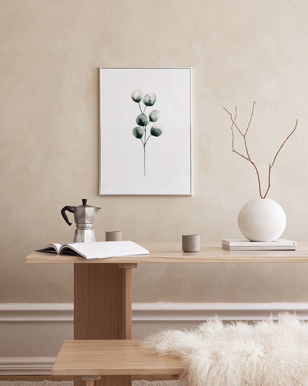 Eucalyptus Plant Poster - Botanische Kunst | Desenio BE