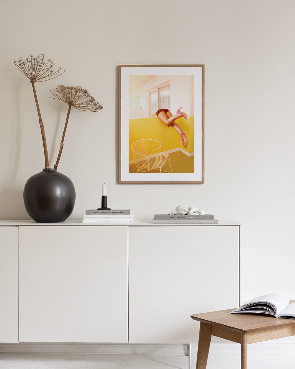 Legs Over Print – Stylish Poster Print | Desenio
