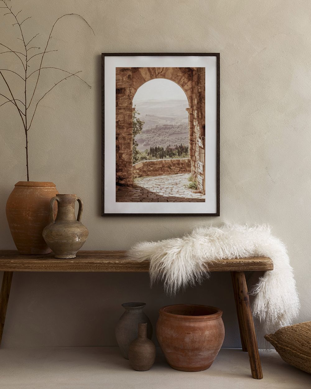 Tuscan Arch Print – Italian Landscape Poster | Desenio UK