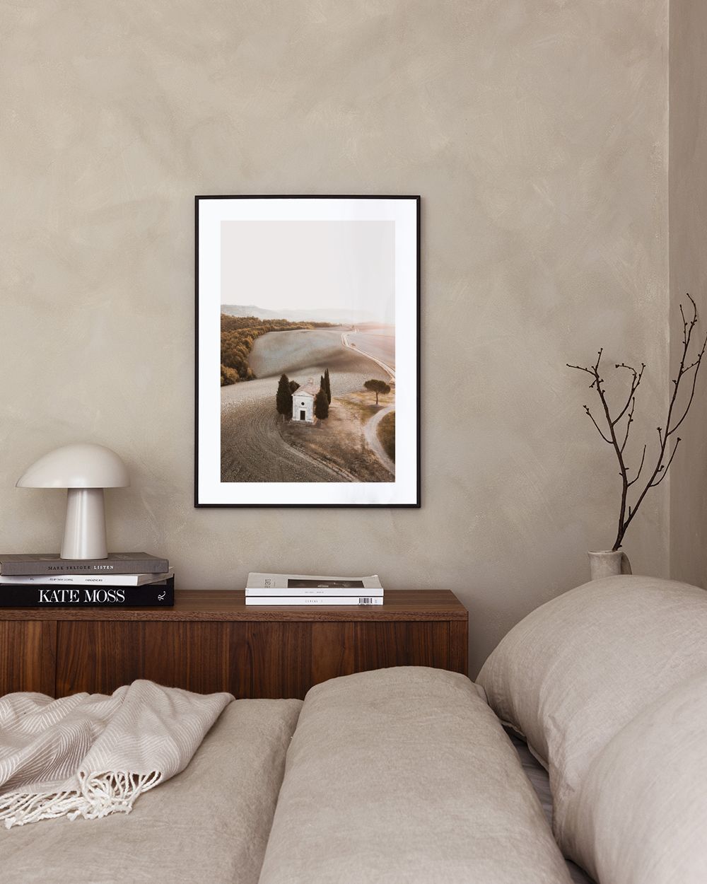 Chapel in Tuscany Print – Italian Landscape Poster | Desenio