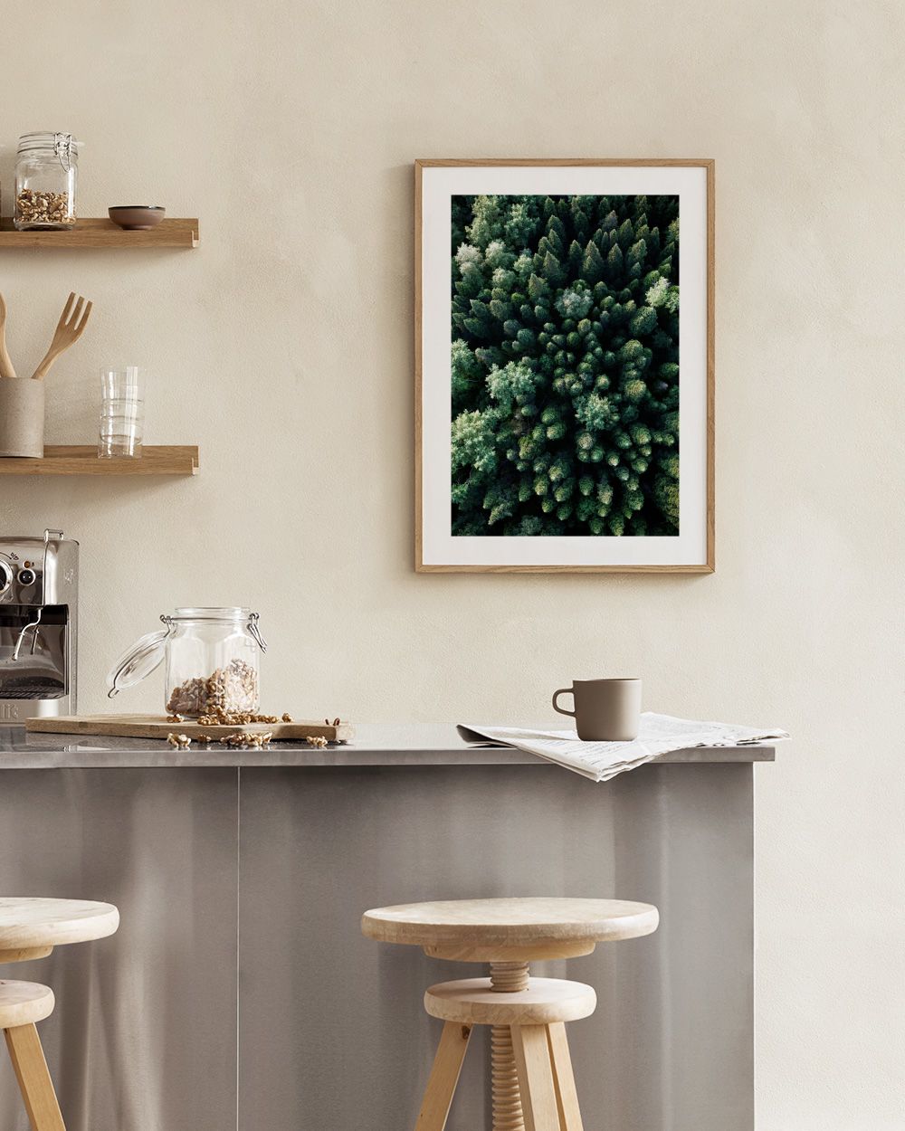 Forest Aerial Poster