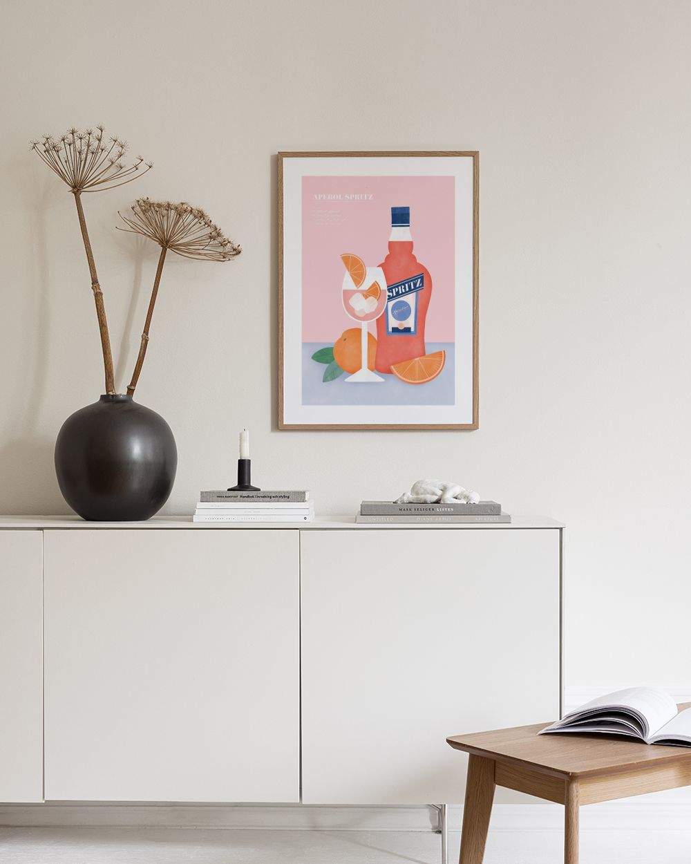 Aperol Spritz Illustration Poster - Aperol spritz - desenio.com