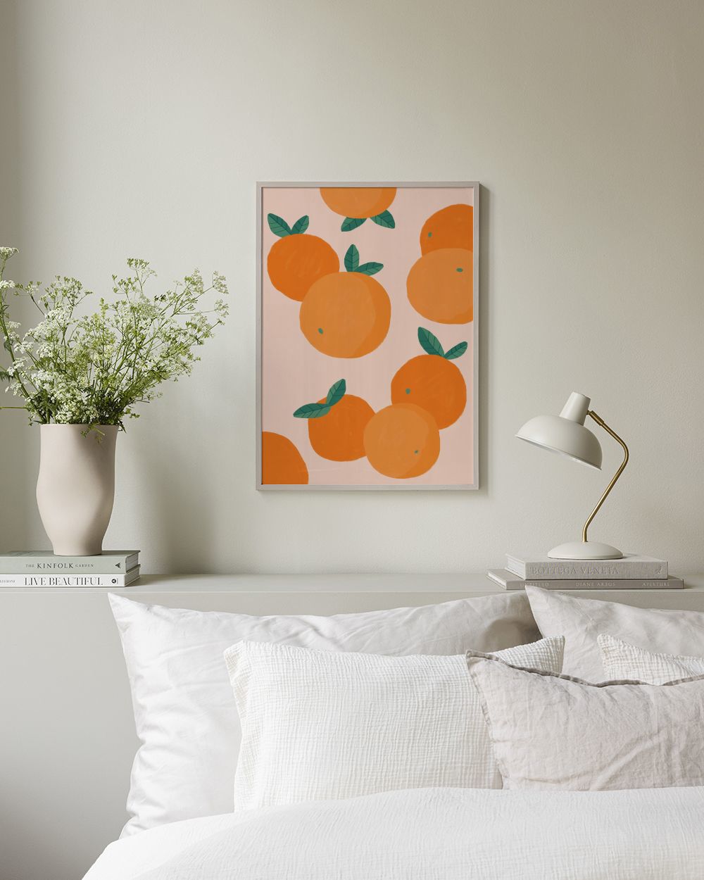 Póster Oranges Illustration – Ilustración de naranjas para cocina | Desenio