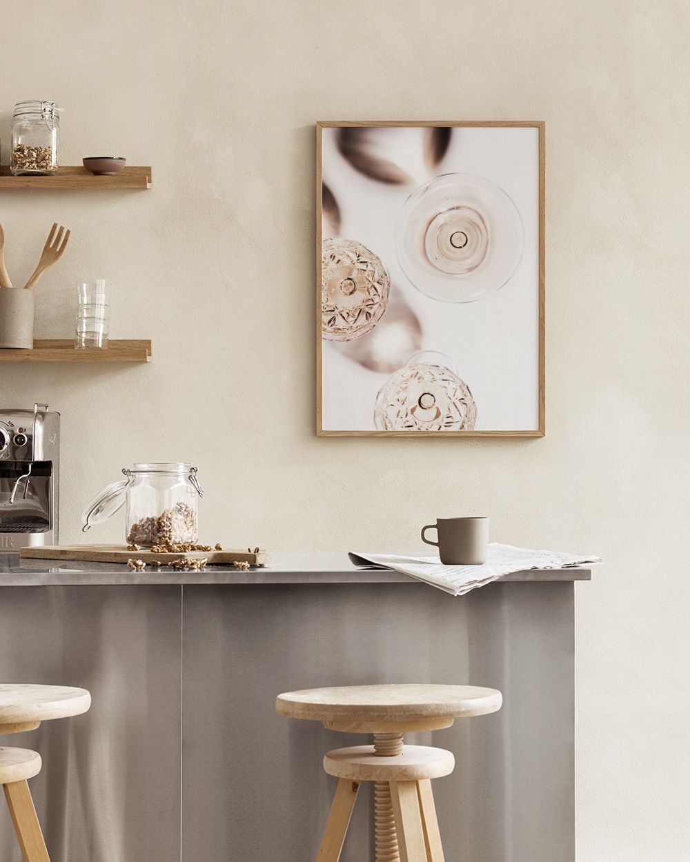 Champagne Shade Poster