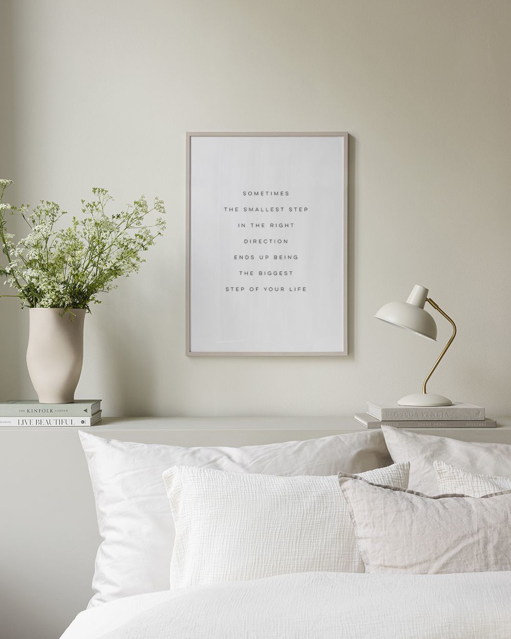 The Smallest Step Poster - Text poster - desenio.ie