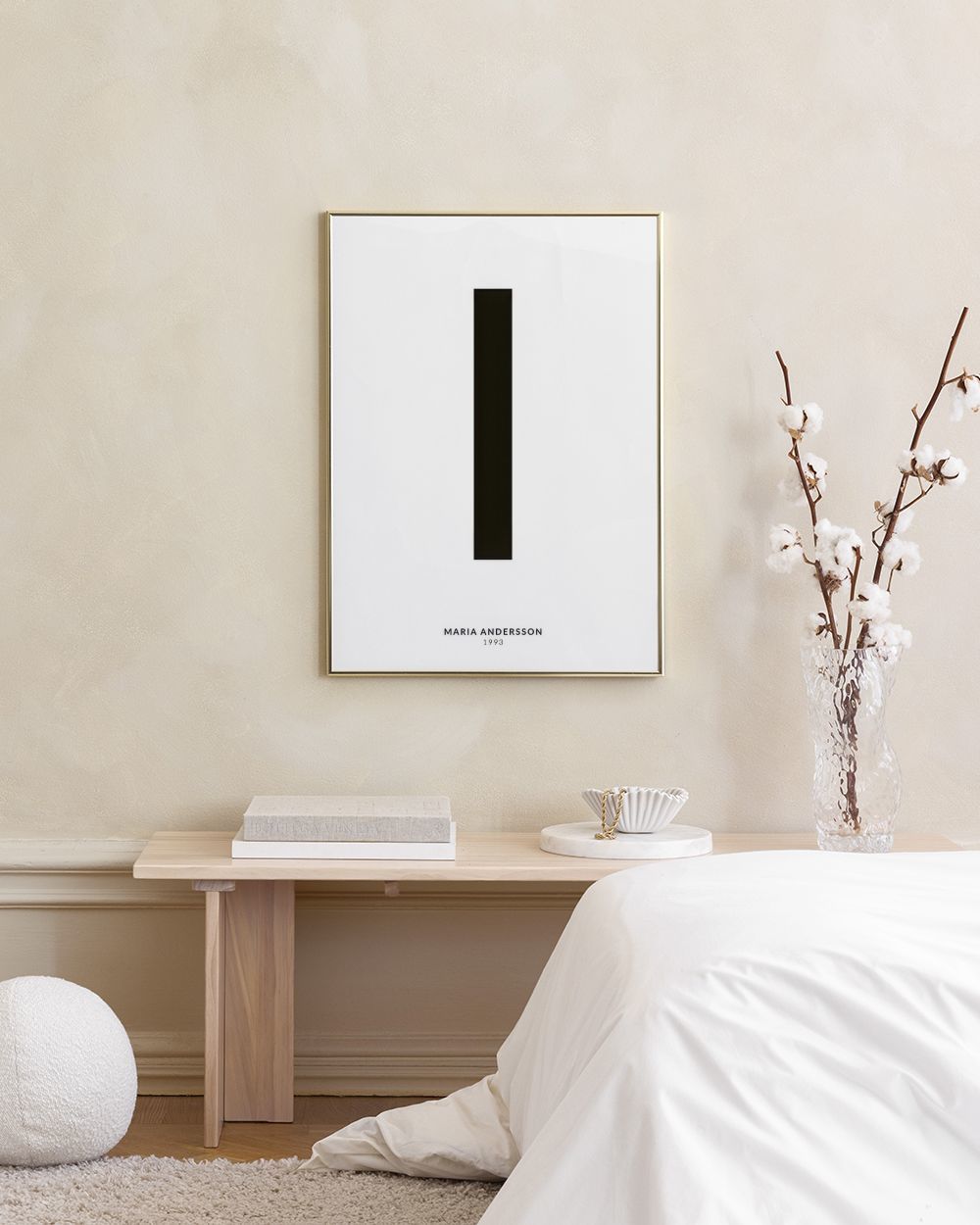 Personalized Letter I Print – Custom Poster Design | Desenio