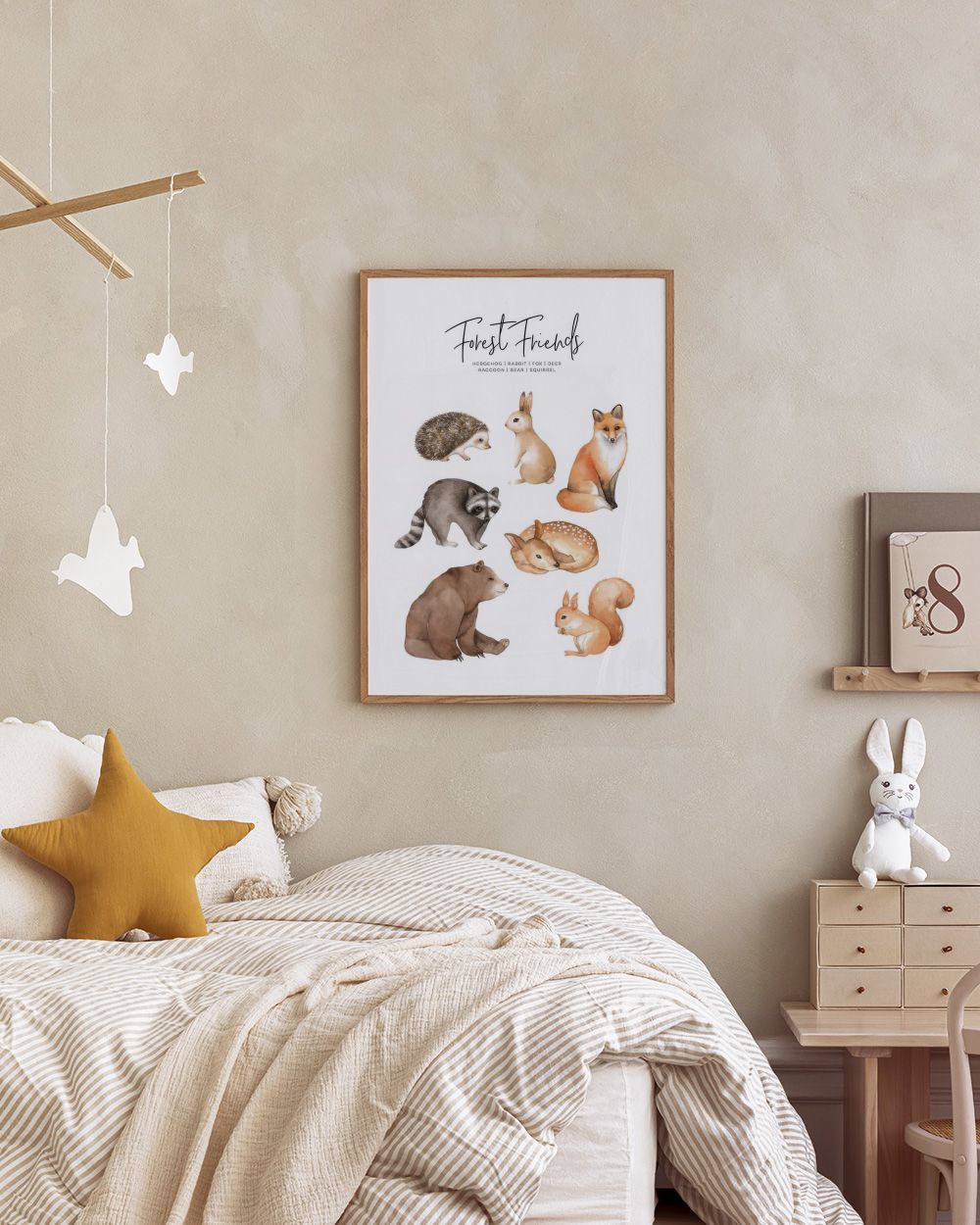 Forest Animals Affiche - Animaux de la forêt | Desenio CA