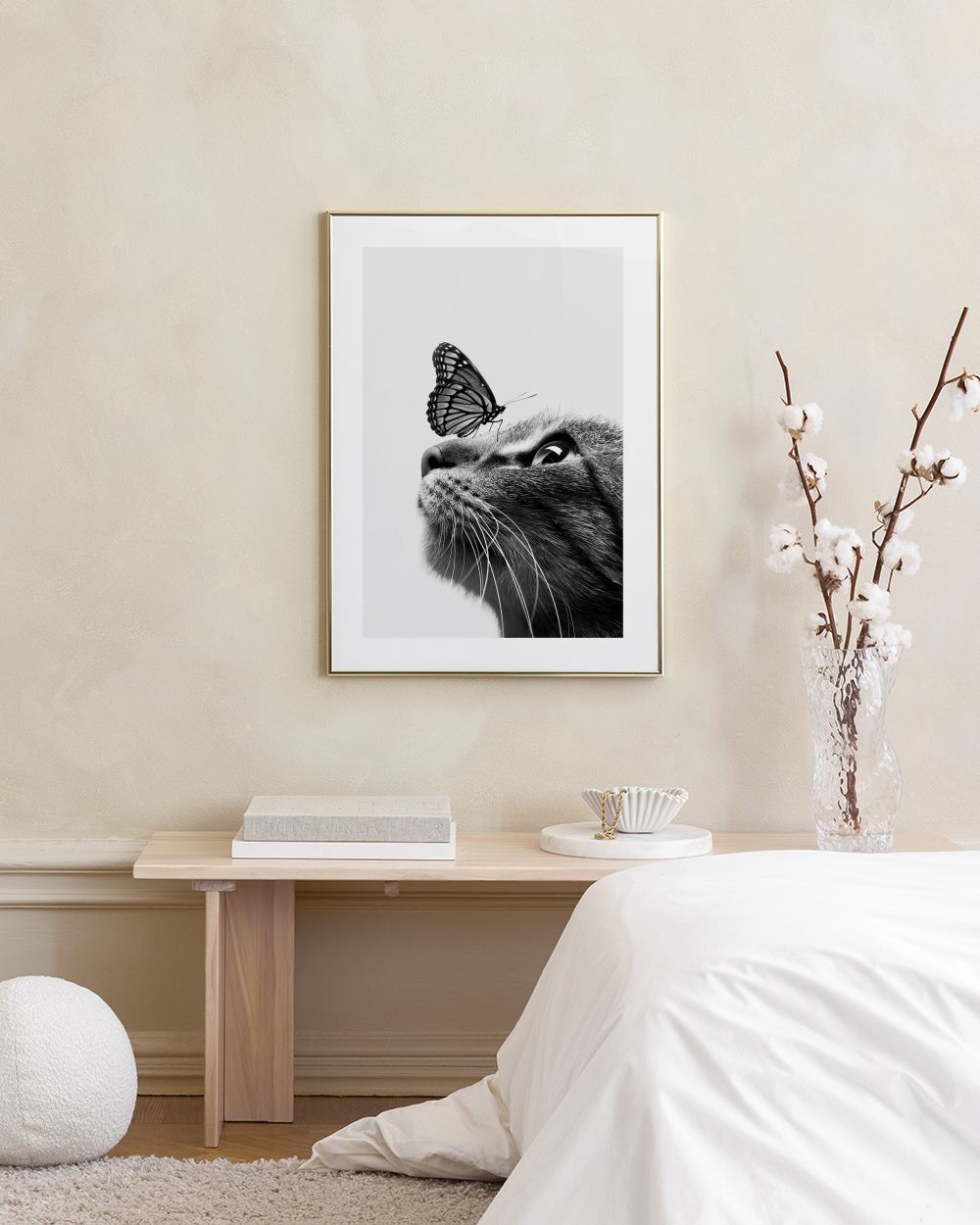 Butterfly Cat Plakat