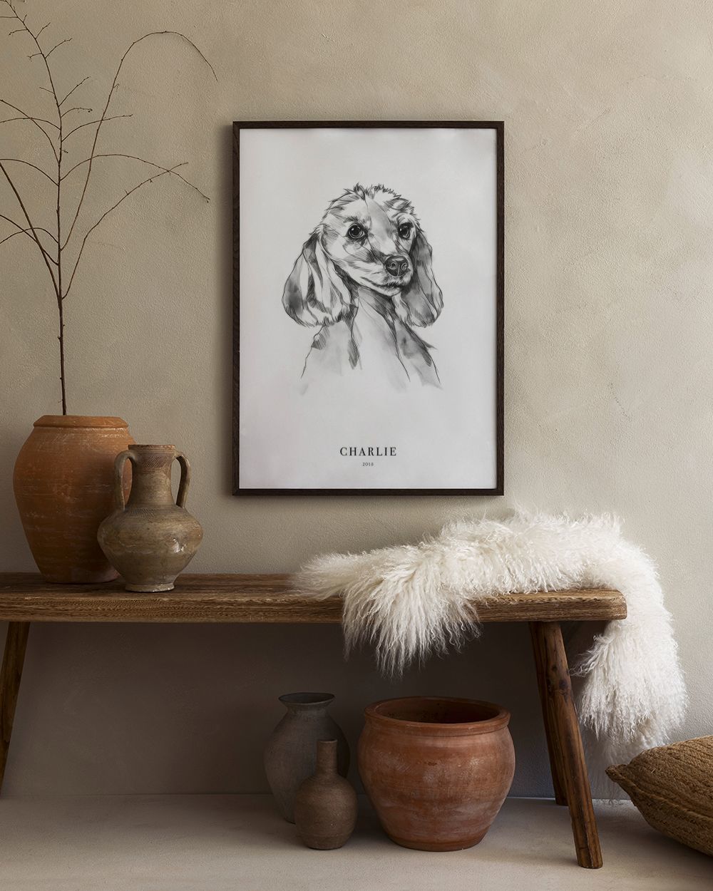 Personalized Poodle Print – Custom Dog Poster | Desenio