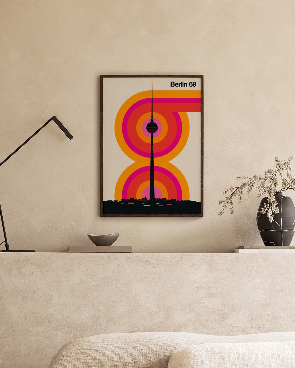 Berlin 69 Poster – Retro wanddecoratie | Desenio