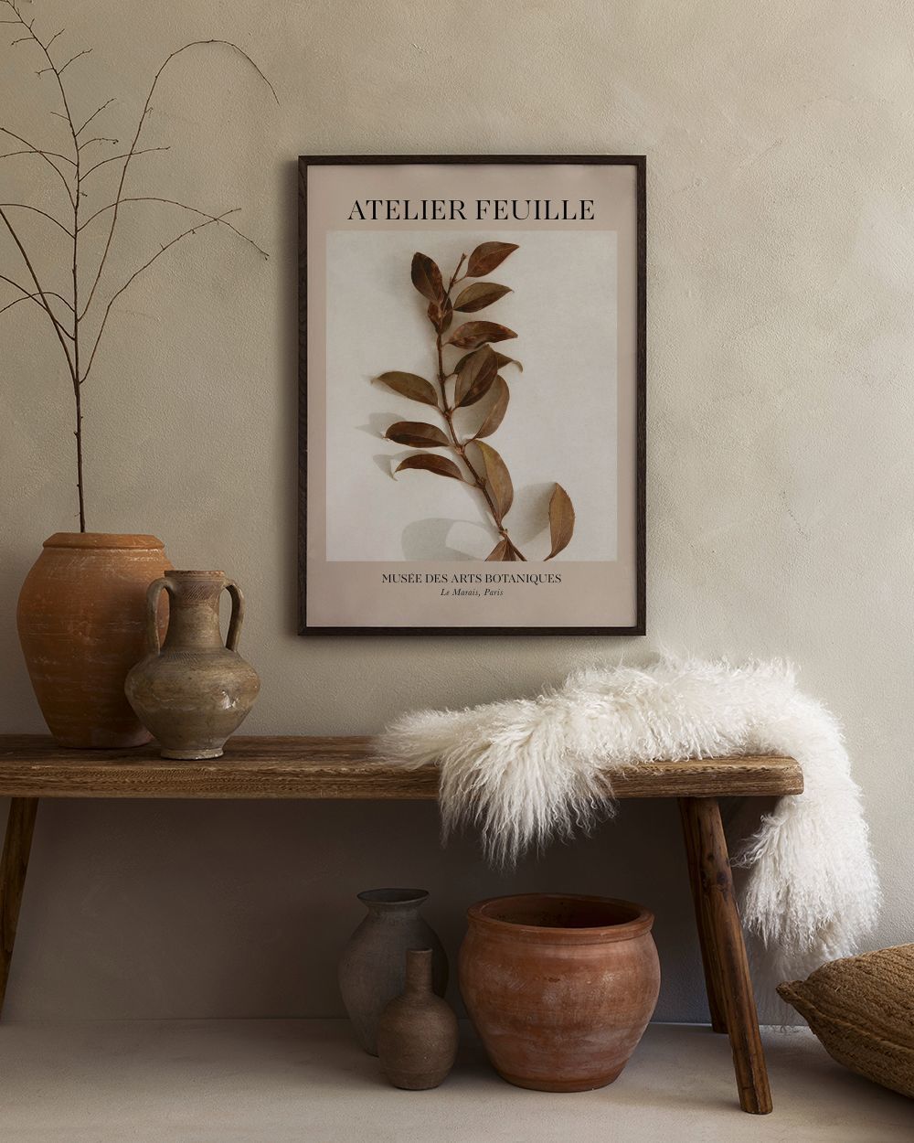 Atelier Feuille No2 Affiche