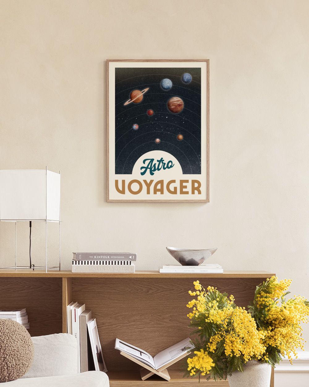 Astro Voyager Print – Solar System Poster | Desenio