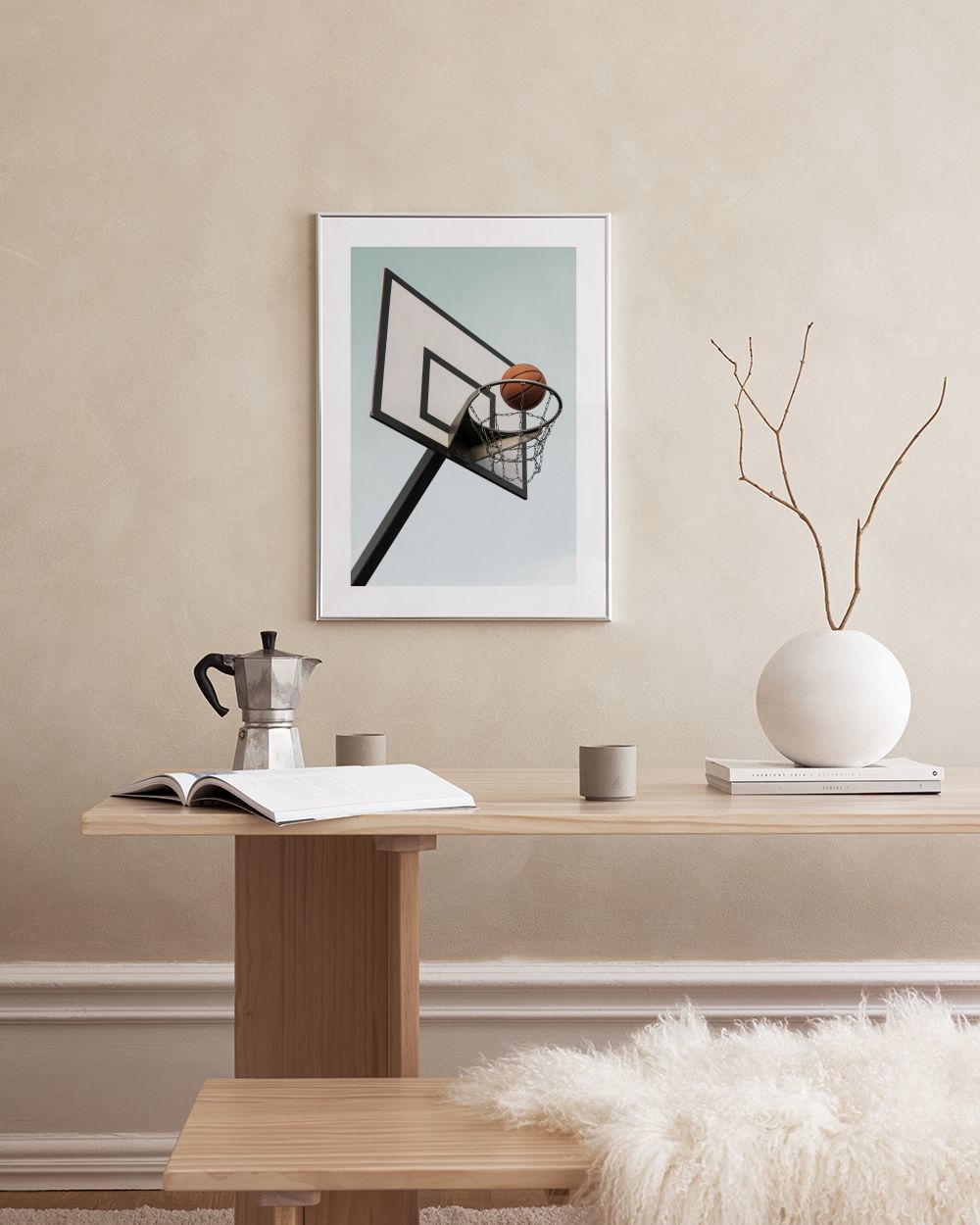 Poster Basket Right on Target – Stampa Fotografica | Desenio