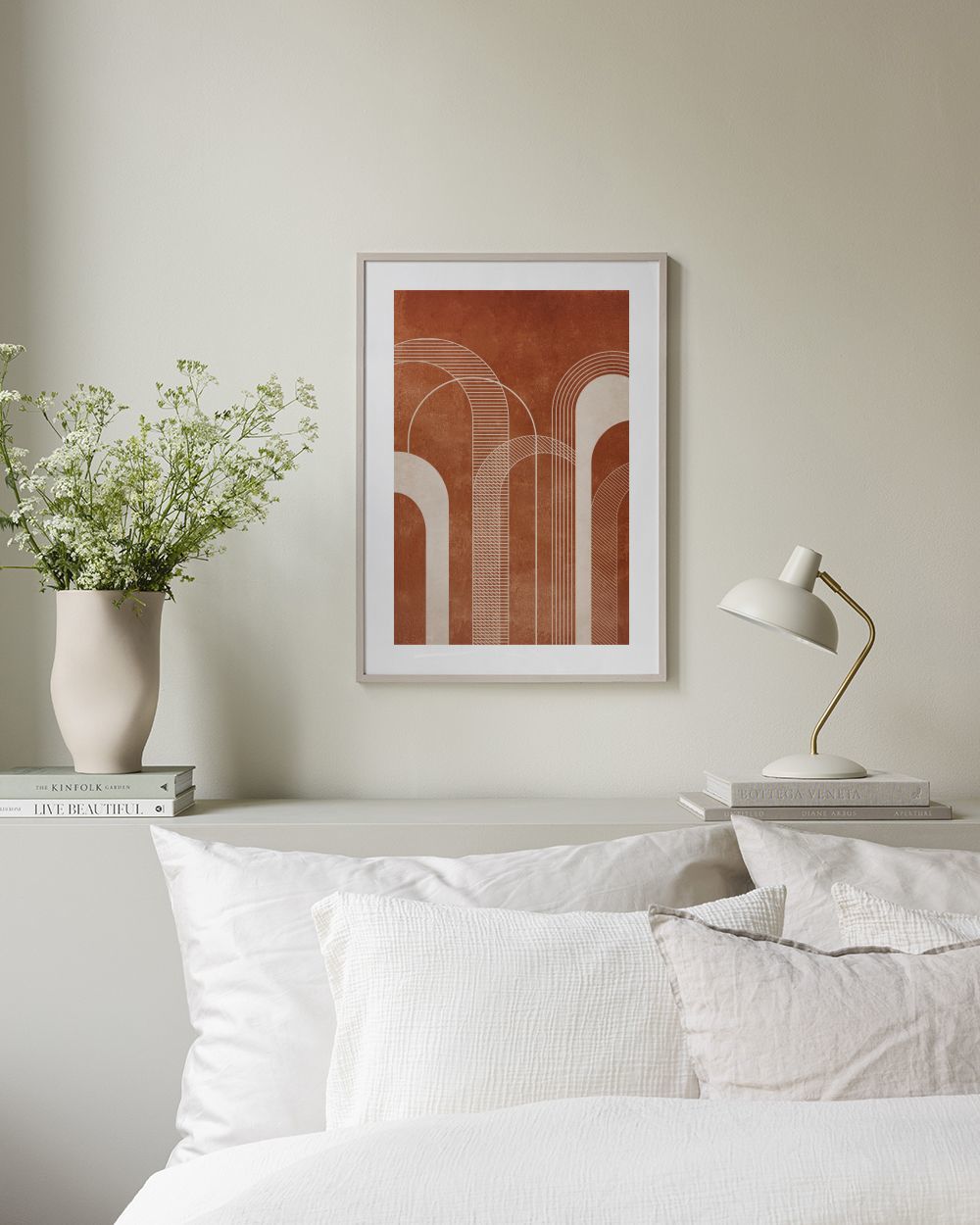 Abstract Arches Poster – Terracotta Wall Art | Desenio UK
