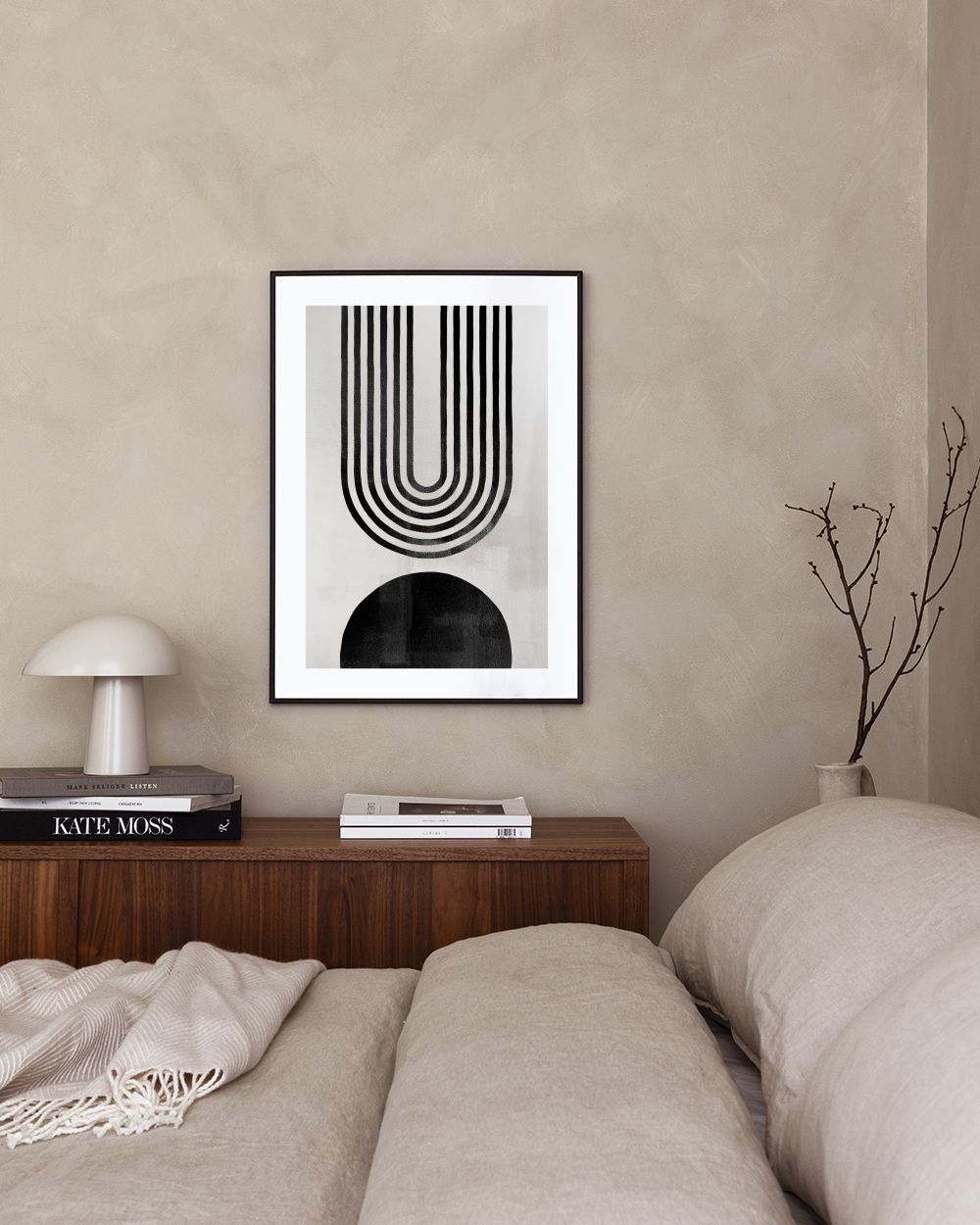 Berlin Arches No2 Poster - Black line arch - desenio.com