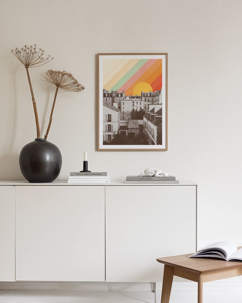 Florent Bodart - Rainbow Sky Paris Affiche | Desenio CA