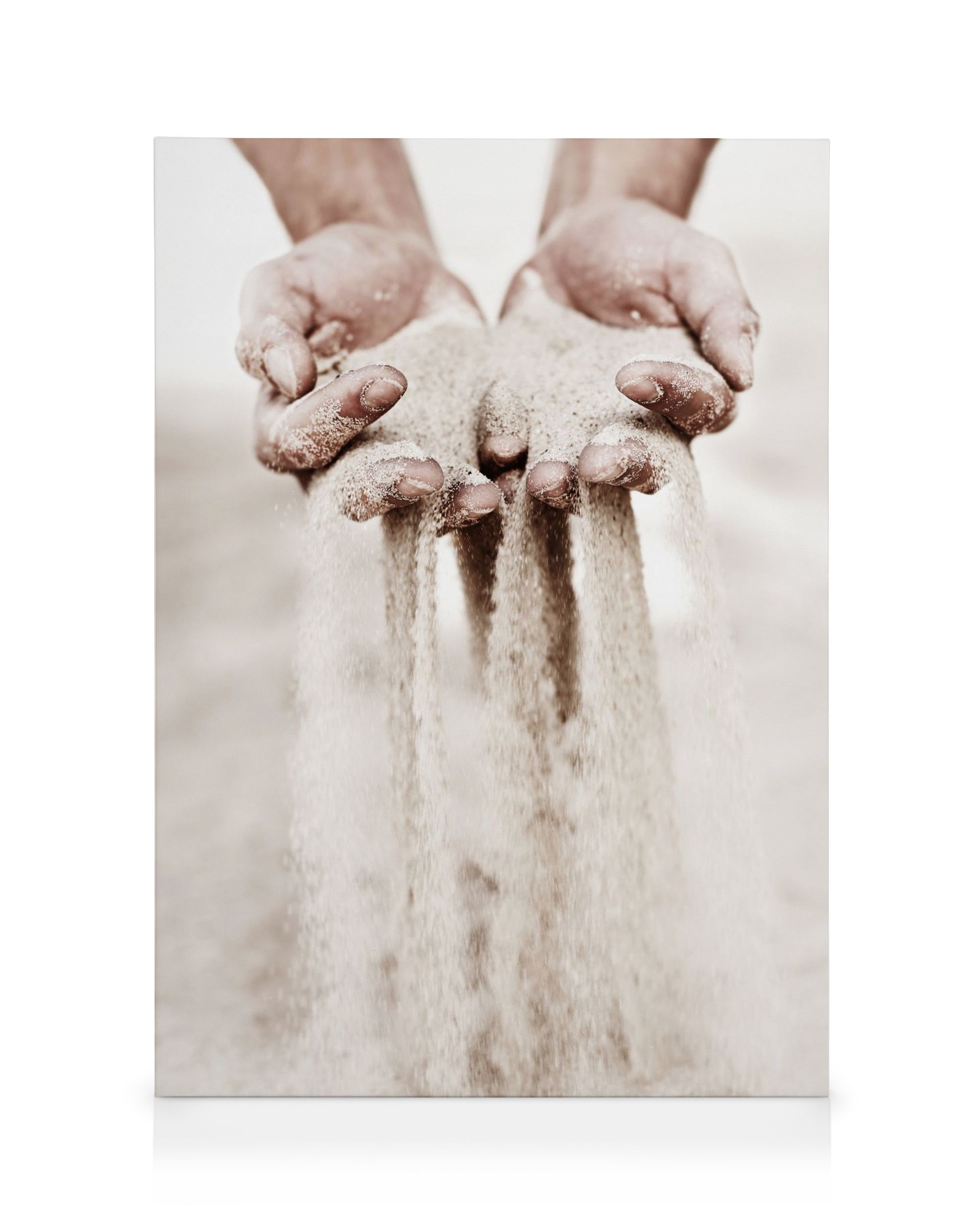 Sand Slipping Through Kanvaasi – Rauhoittava valokuvataide | Desenio.fi