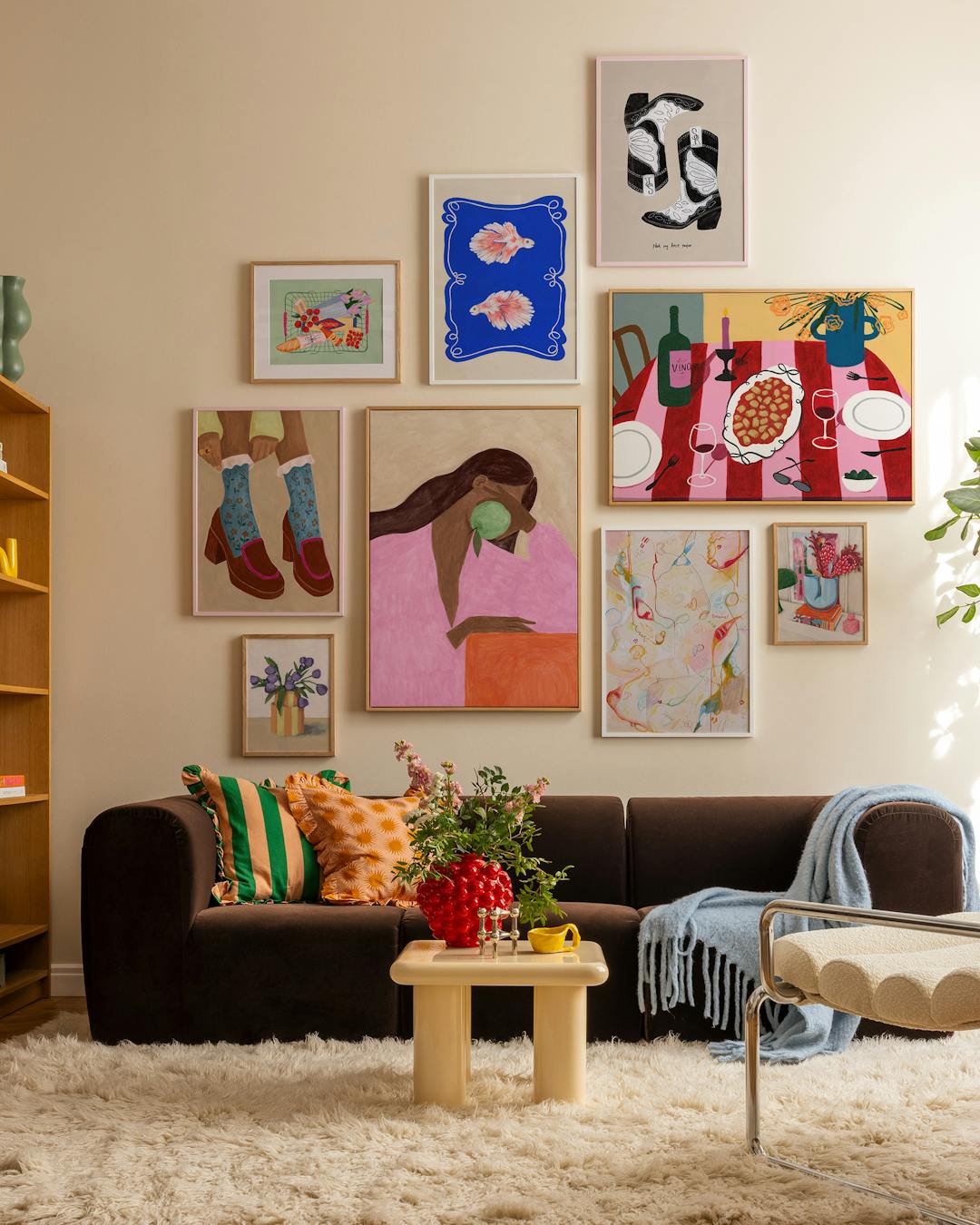 Gallery wall and picture wall inspiration - Desenio.com