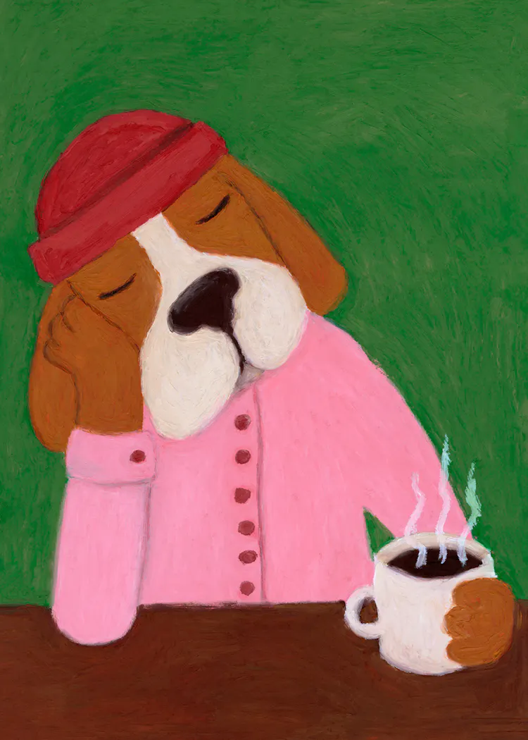 Kate Birch - Koffieposter met Retro Stijl | Desenio
