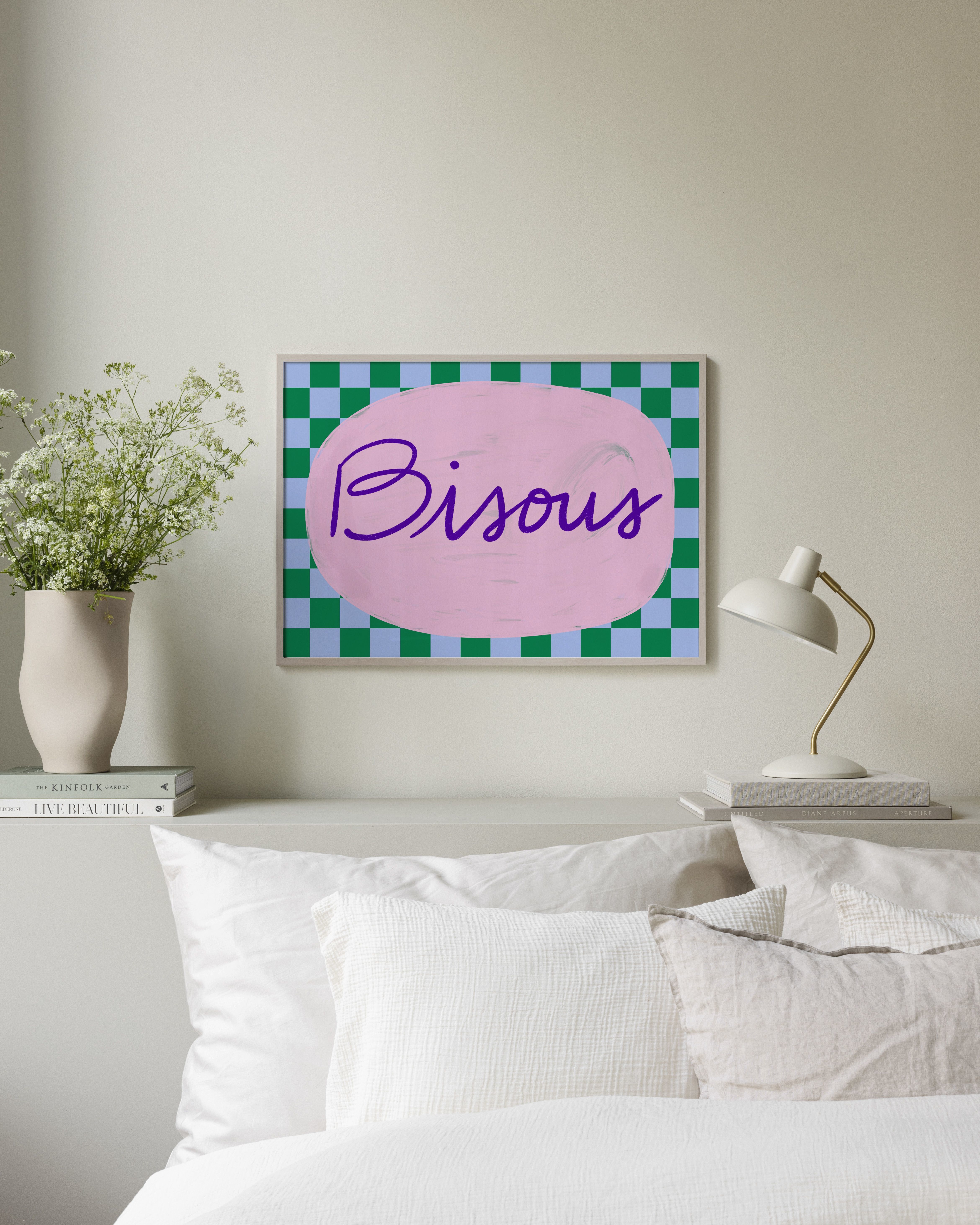 Carole Hillman - Bisous Poster