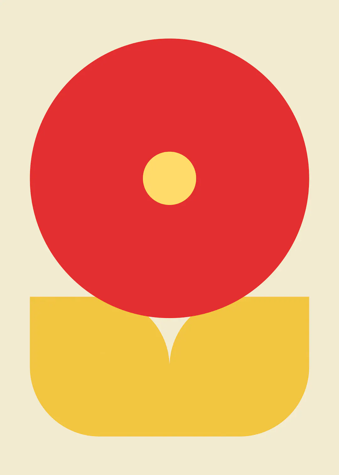 Bold Clover Poster