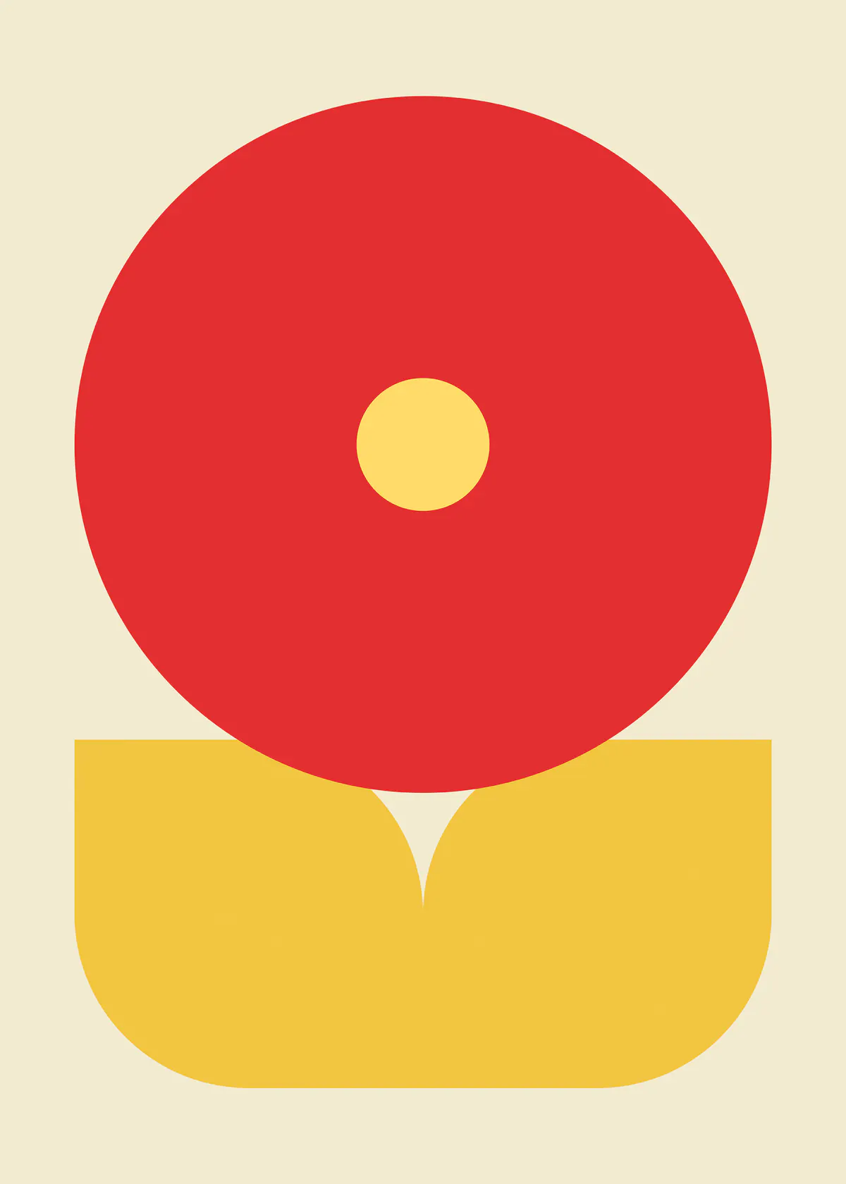 Bold Clover Poster