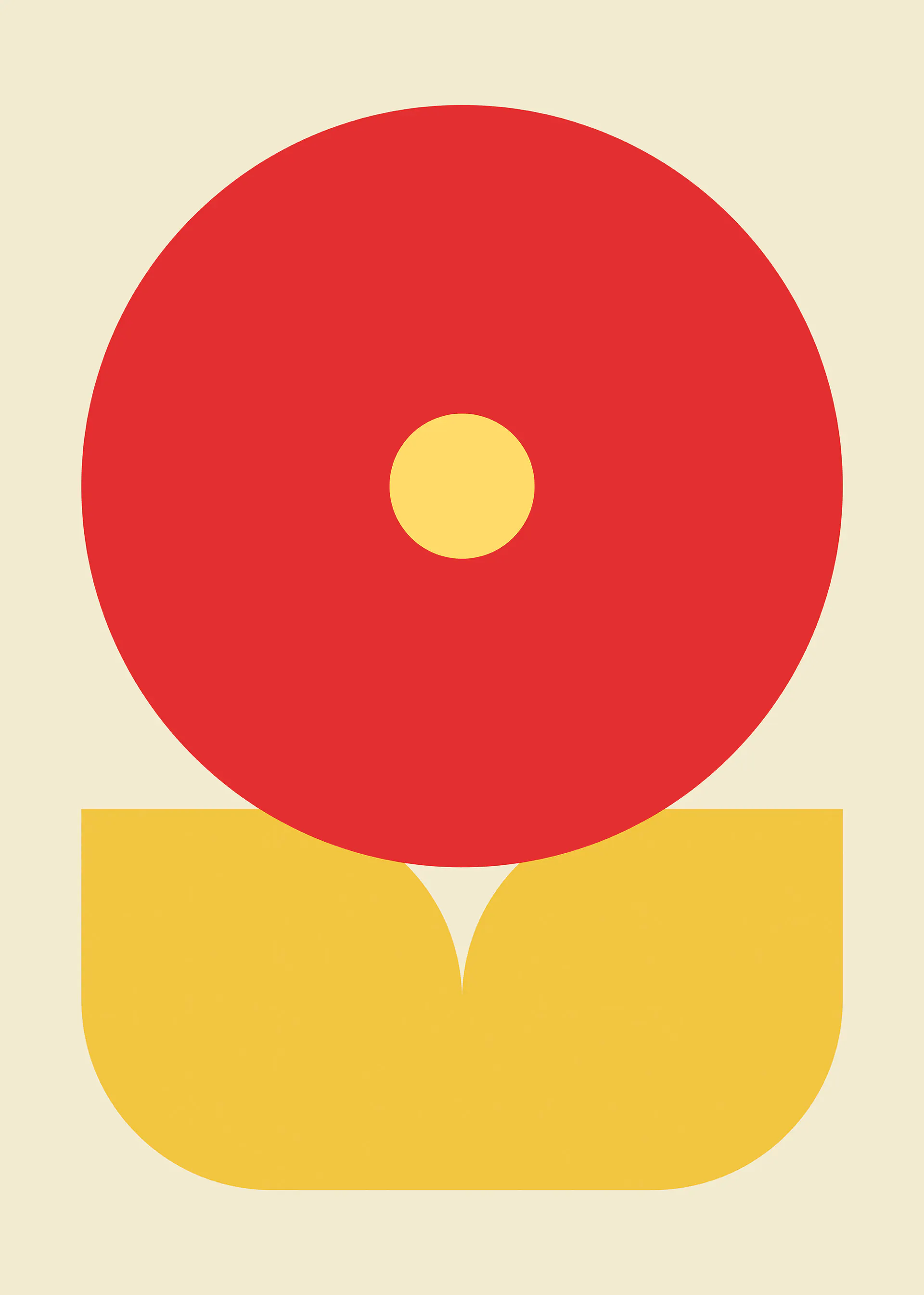 Bold Clover Poster