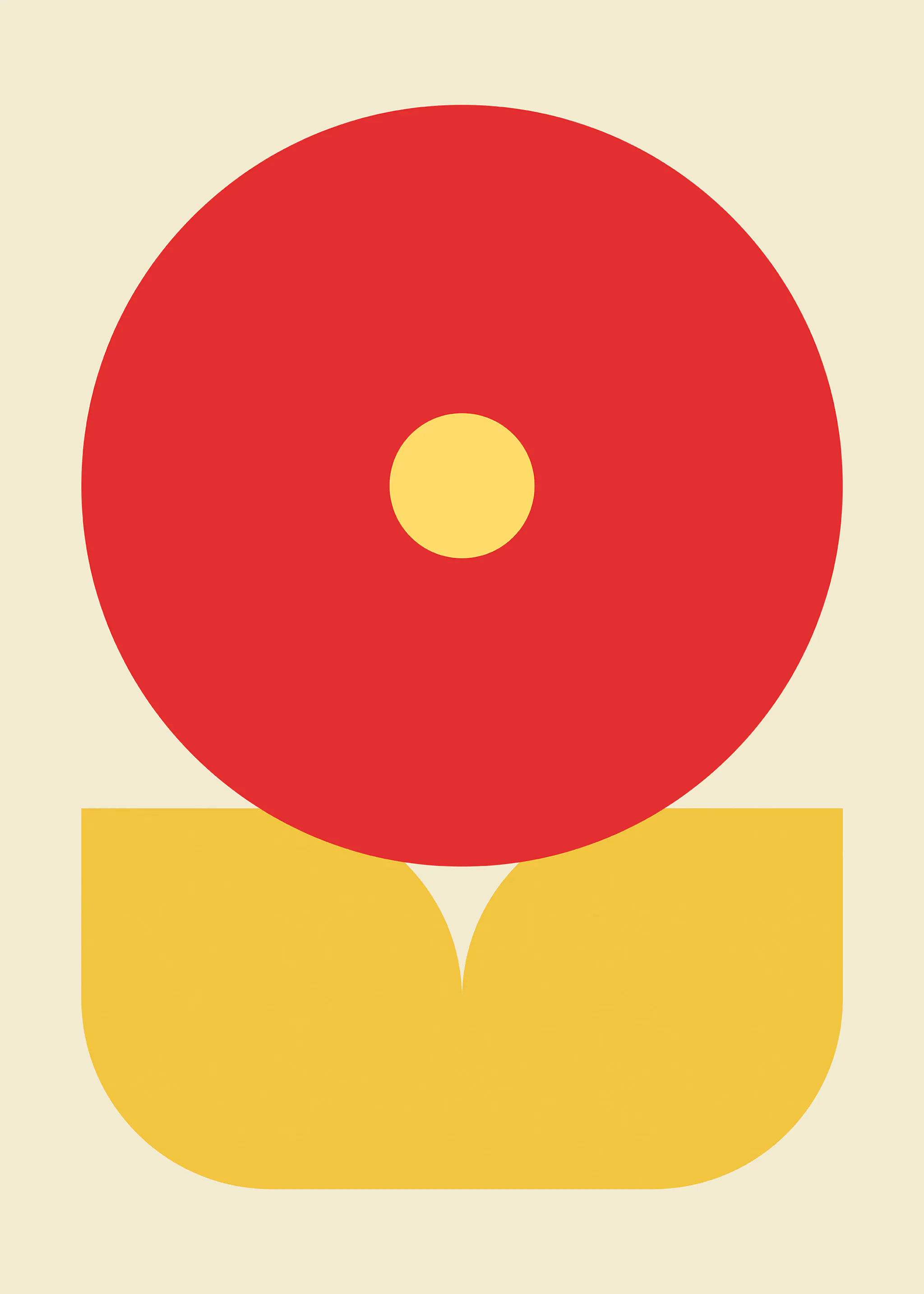 Bold Clover Poster