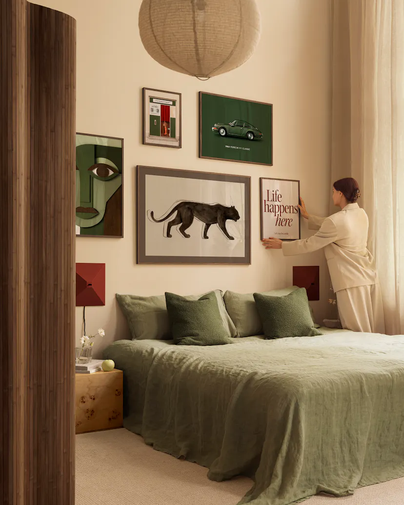 Design Inspiration und Wandbilder für das Schlafzimmer | Desenio
