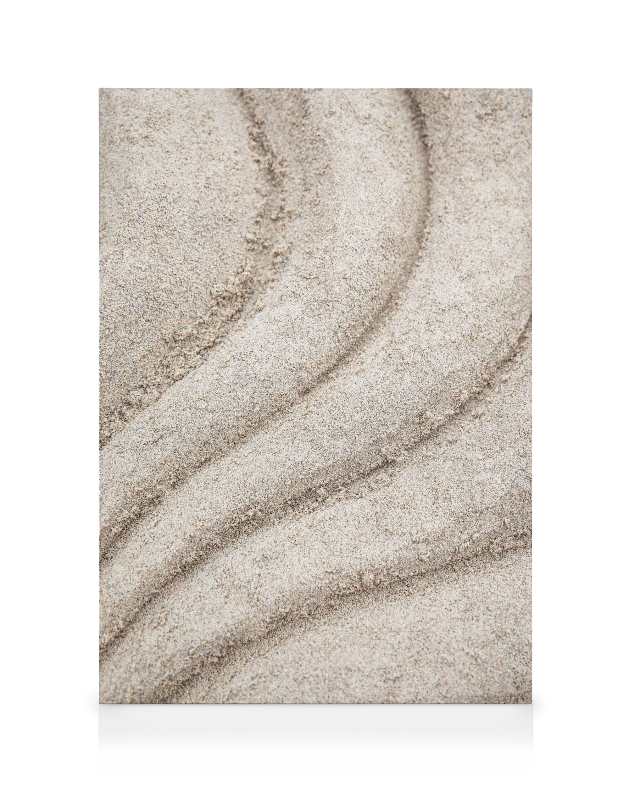 Tela Sandy Lines – Arte Abstrata em Tons de Areia | Desenio.pt