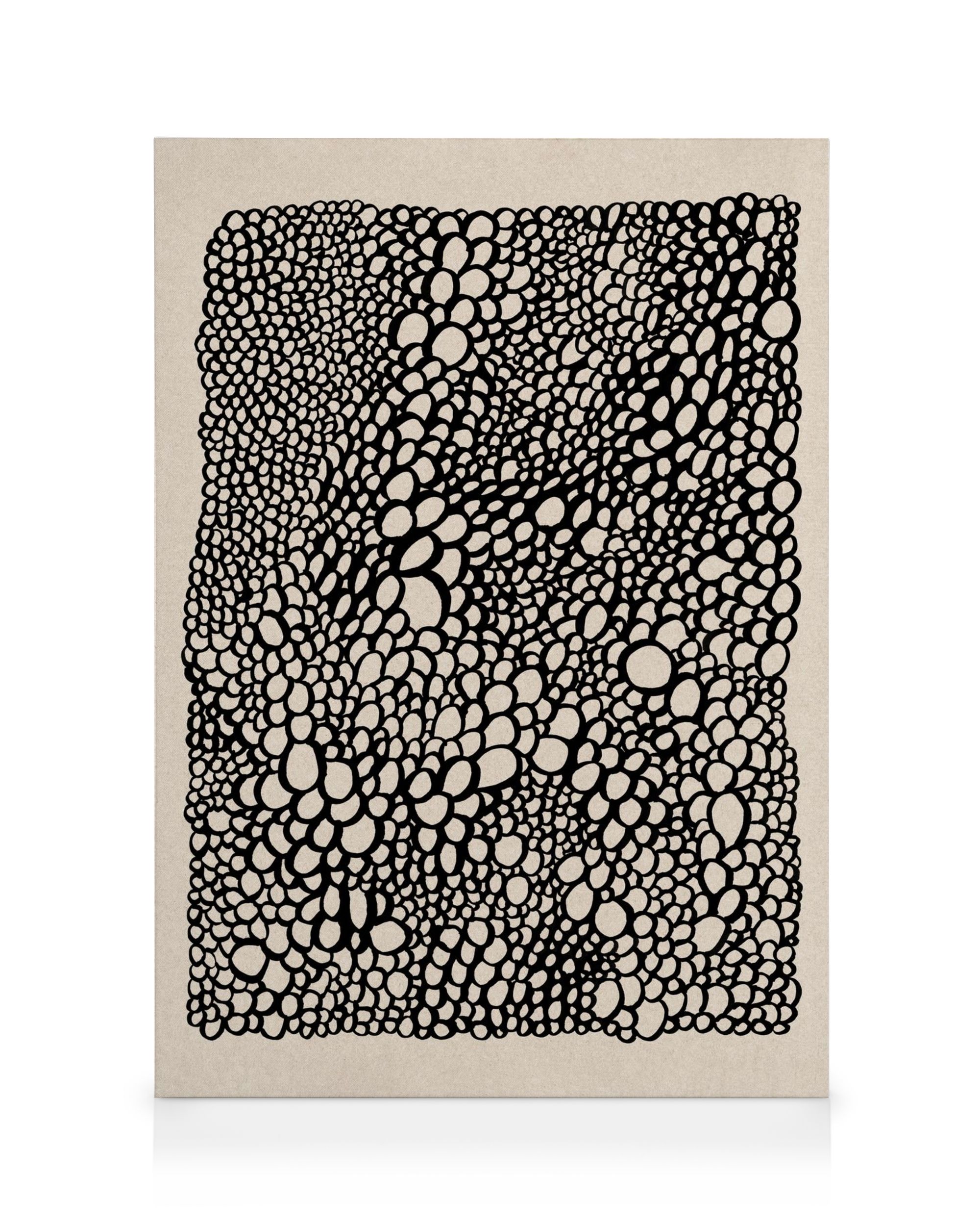 The Obsession Canvas - Abstract Line Art Canvas | Desenio EU
